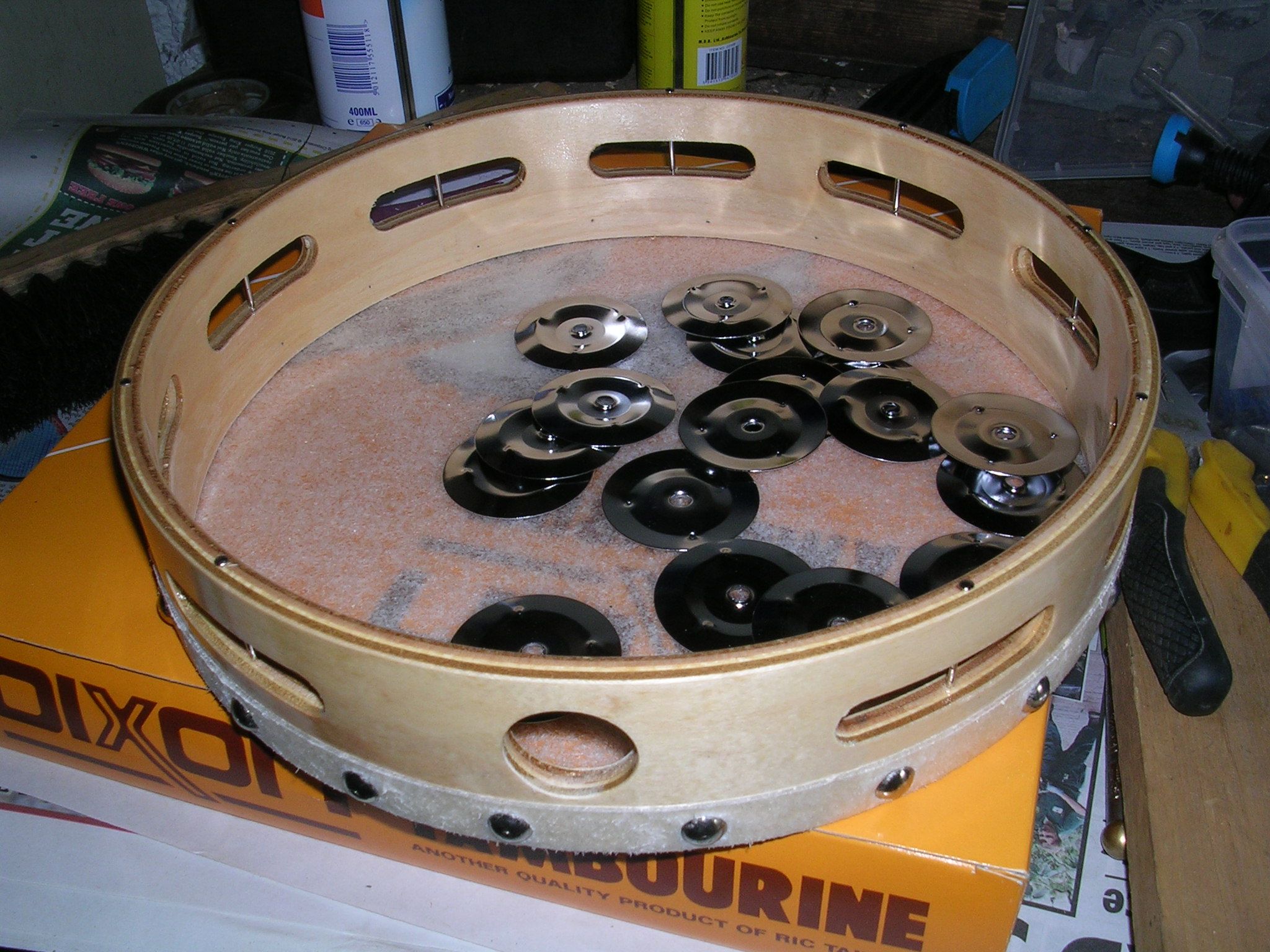 Home Made 5 String Banjo, Low Budget Built From Parts and Some Scrap ...