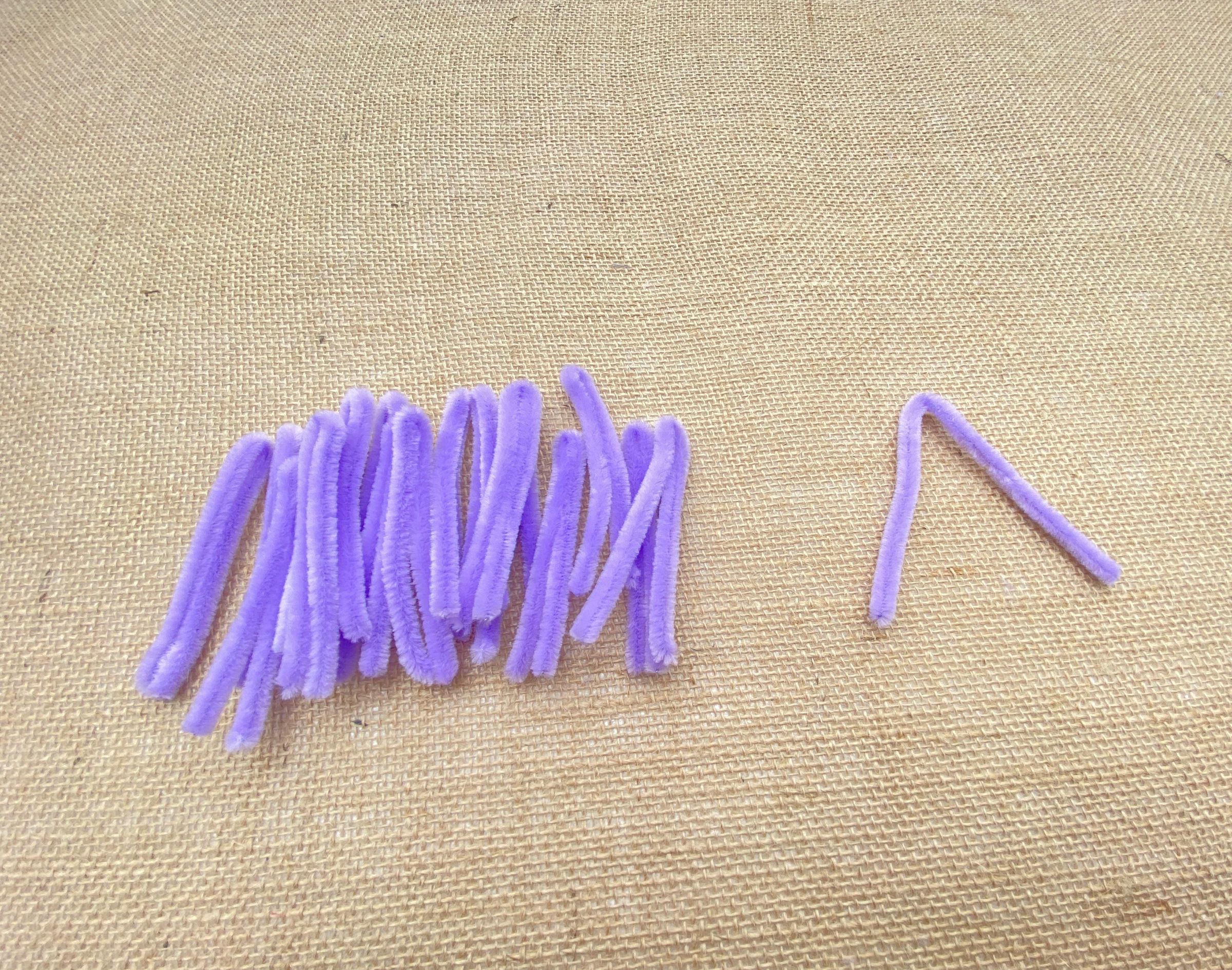 Purple Flowers With Pipe Cleaners : 13 Steps (with Pictures ...