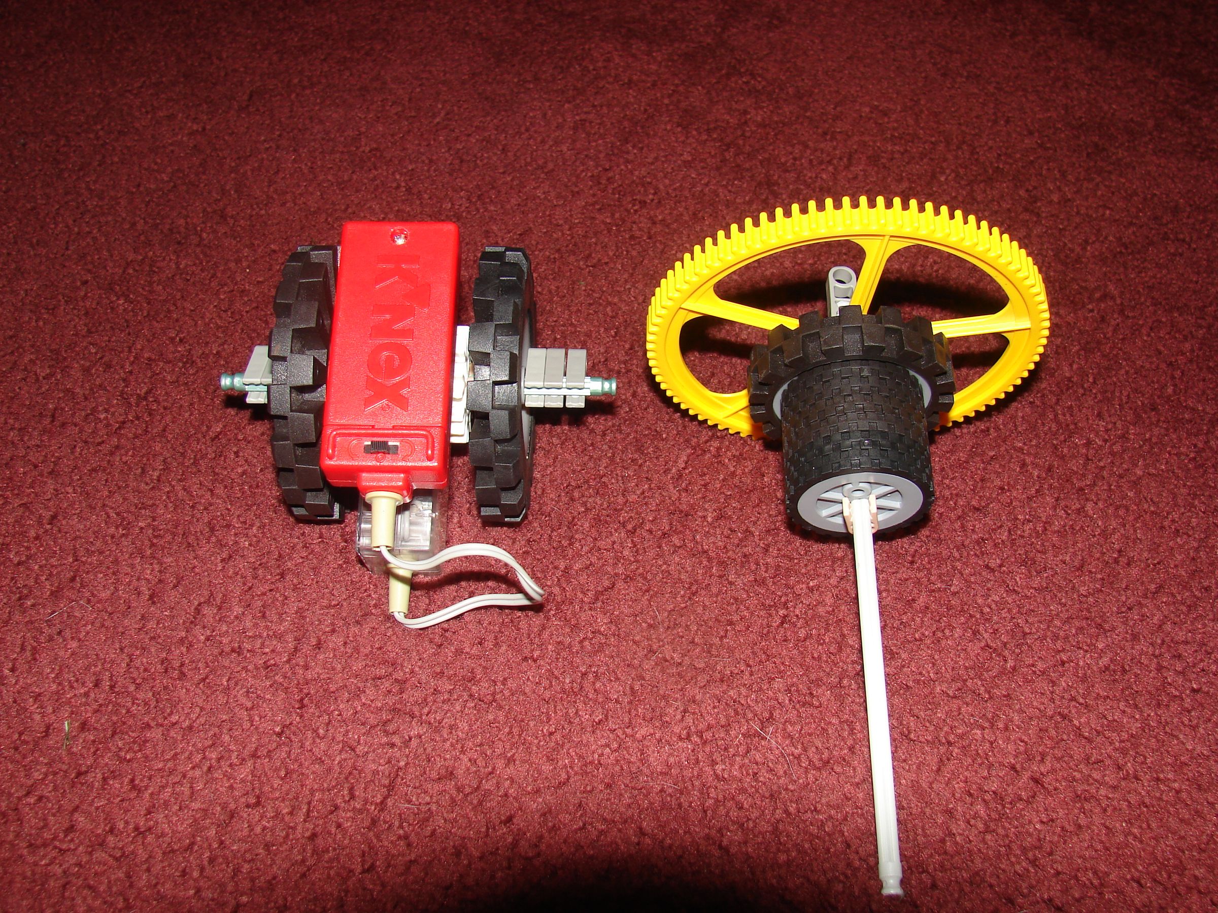 Knex Spinning Car : 4 Steps - Instructables