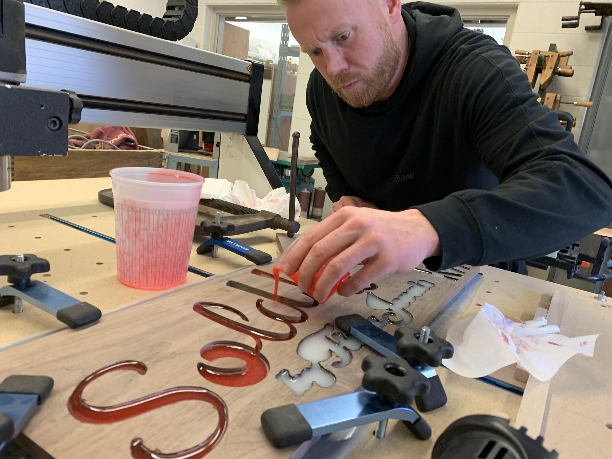 Epoxy Illuminated CNC Sign : 6 Steps (with Pictures) - Instructables