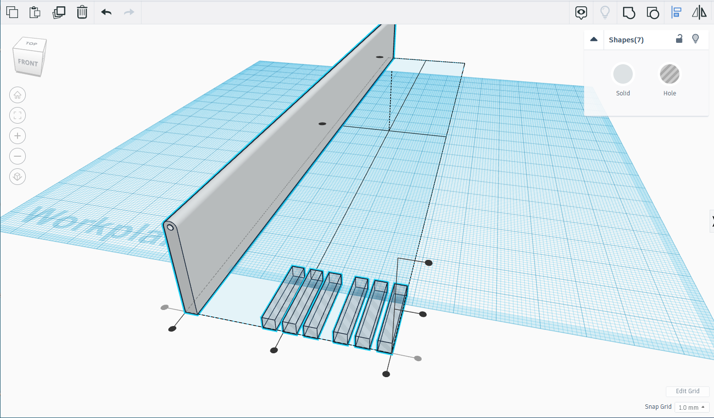 Tinkercad - Book Storage Container for RPG Condition Rings : 8 Steps ...