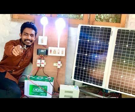 Simple Off-Grid Solar Power System : 5 Steps - Instructables