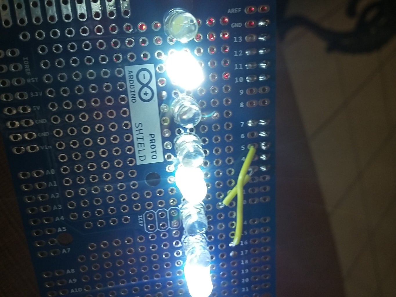 8 Bits Arduino Binary Counter 6 Steps Instructables