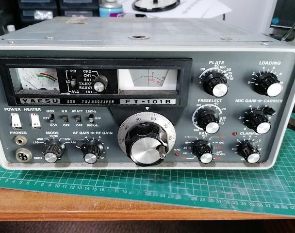 My HF Transceiver Projects - Yaesu FT-101 and Sommerkamp FT-277E ...