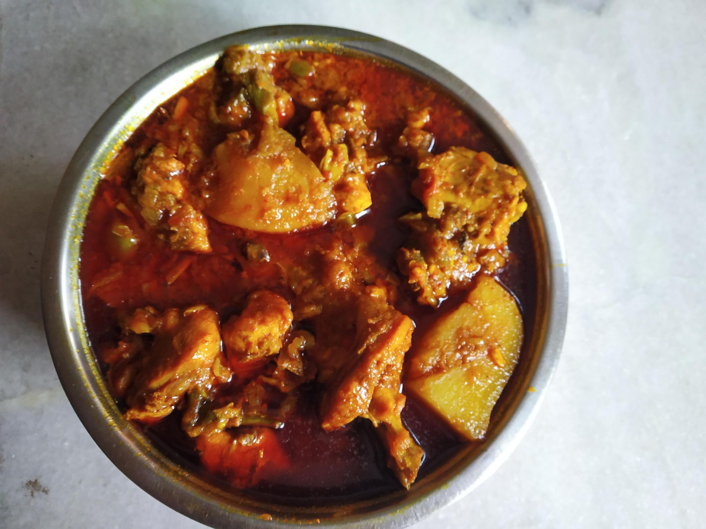 Masala Chicken :7 Easy Steps. Makes You Warm in Winter Days. : 9 Steps ...