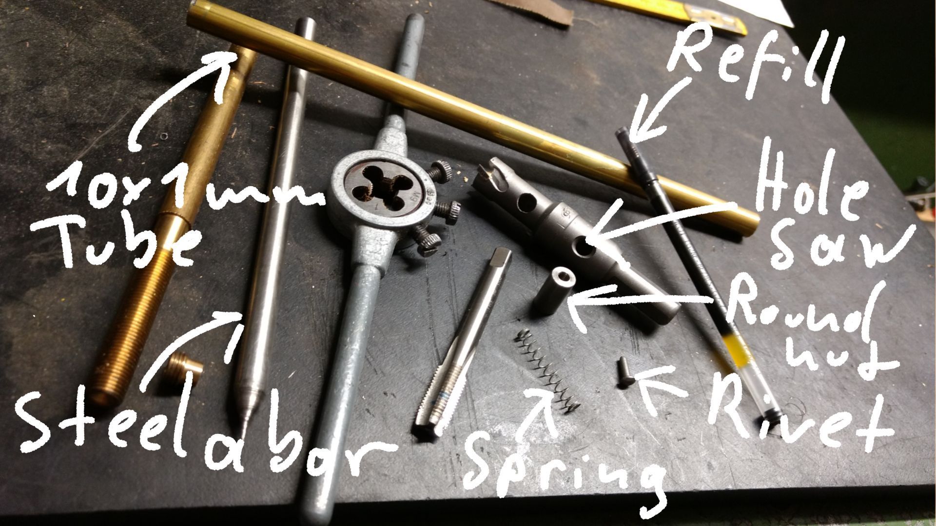 Ballpoint Pen With a Lathe (bolt Action) : 5 Steps - Instructables
