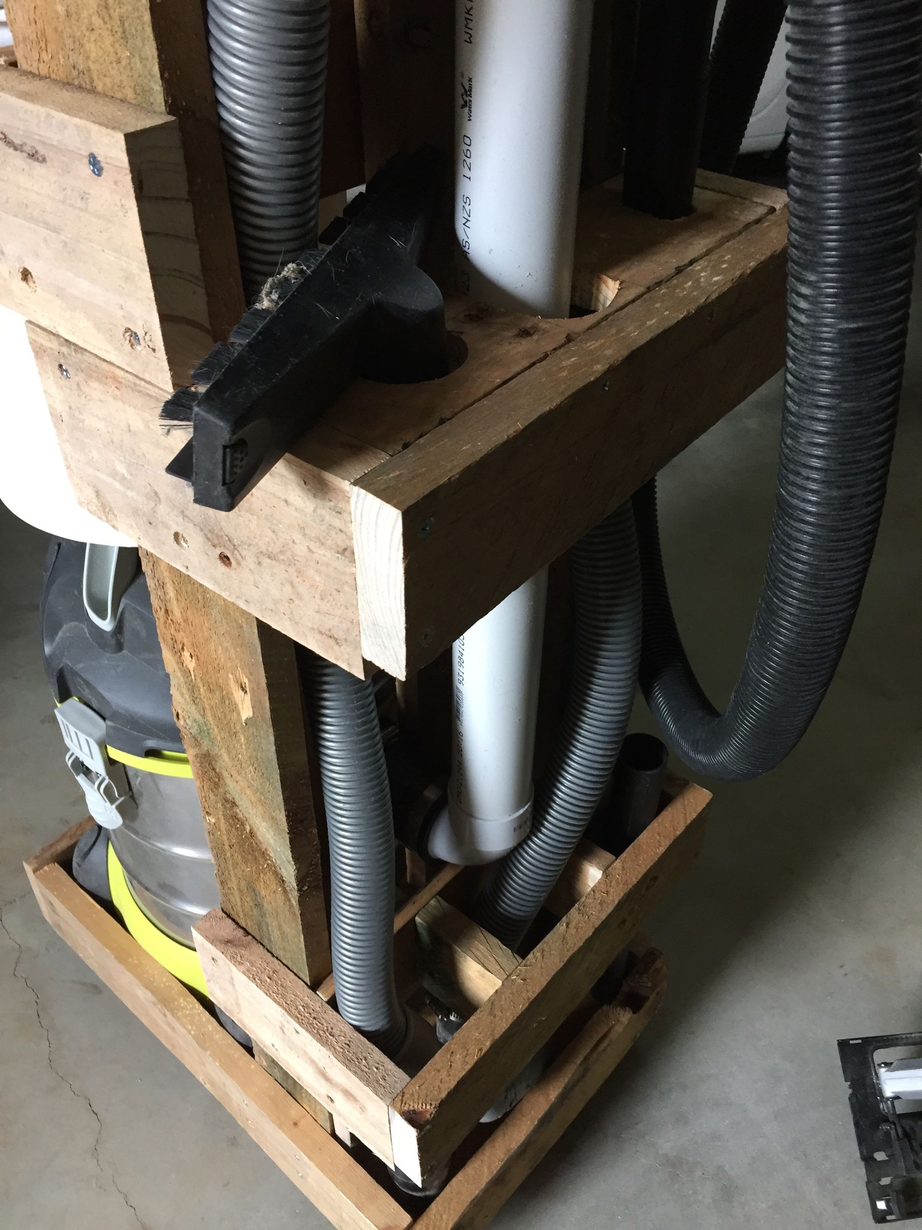Shop Vac & Cyclone Dust Collection System Cart (Jay Bates Inspired) : 5 ...
