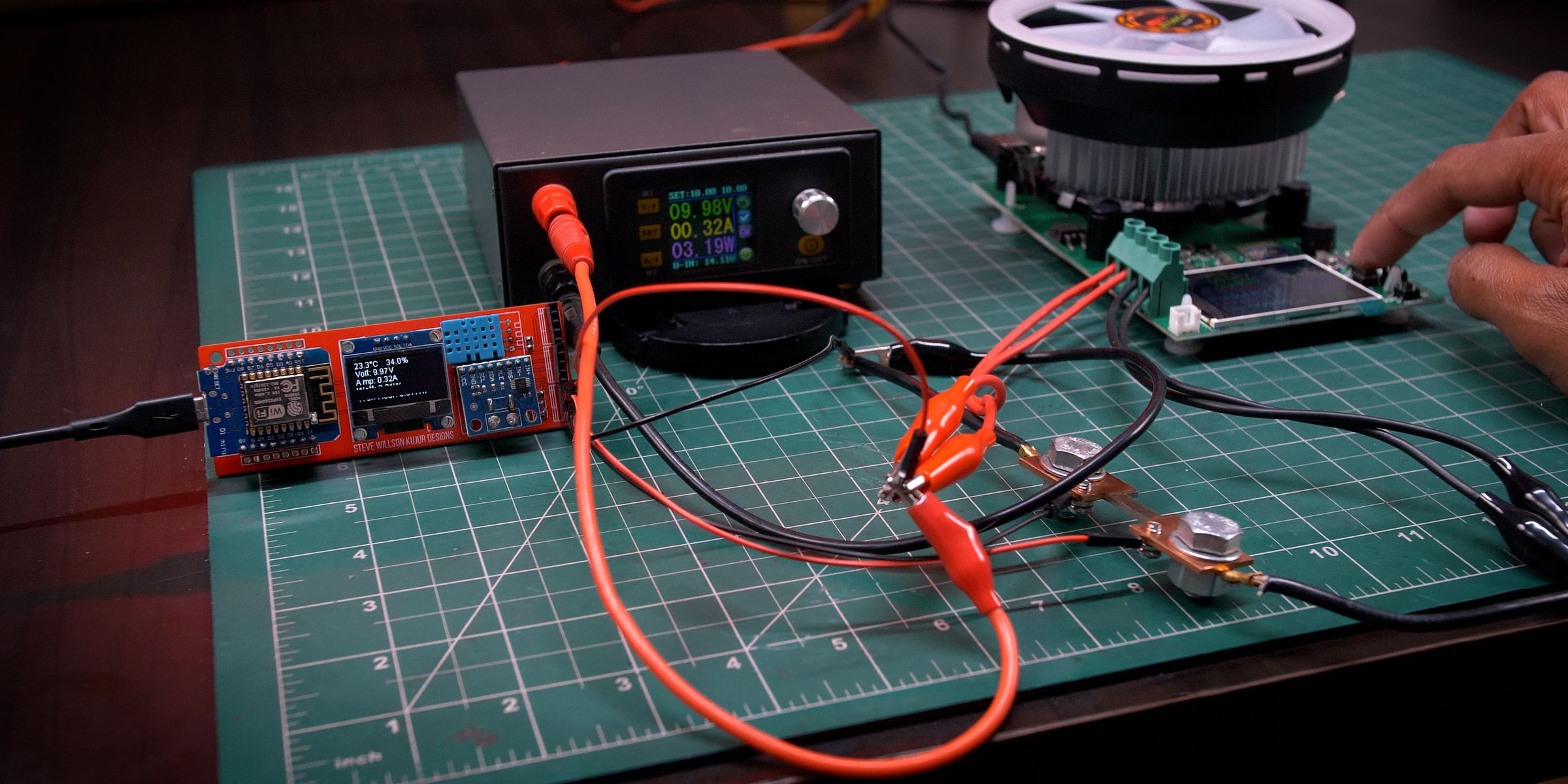 DIY Wireless Power Meter | 100VDC 100A : 16 Steps (with Pictures ...