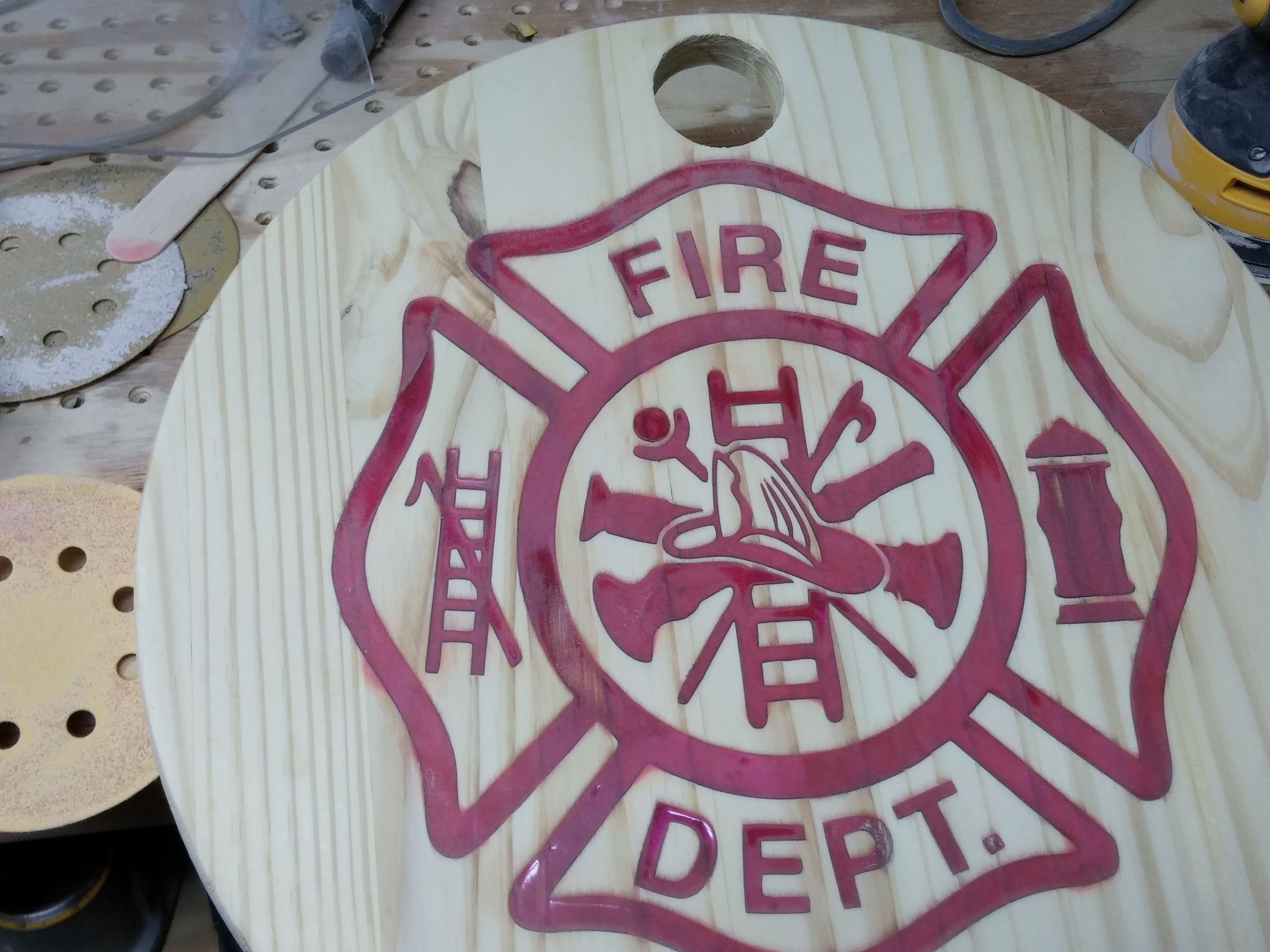 Firefighter Table and Lamp : 9 Steps (with Pictures) - Instructables
