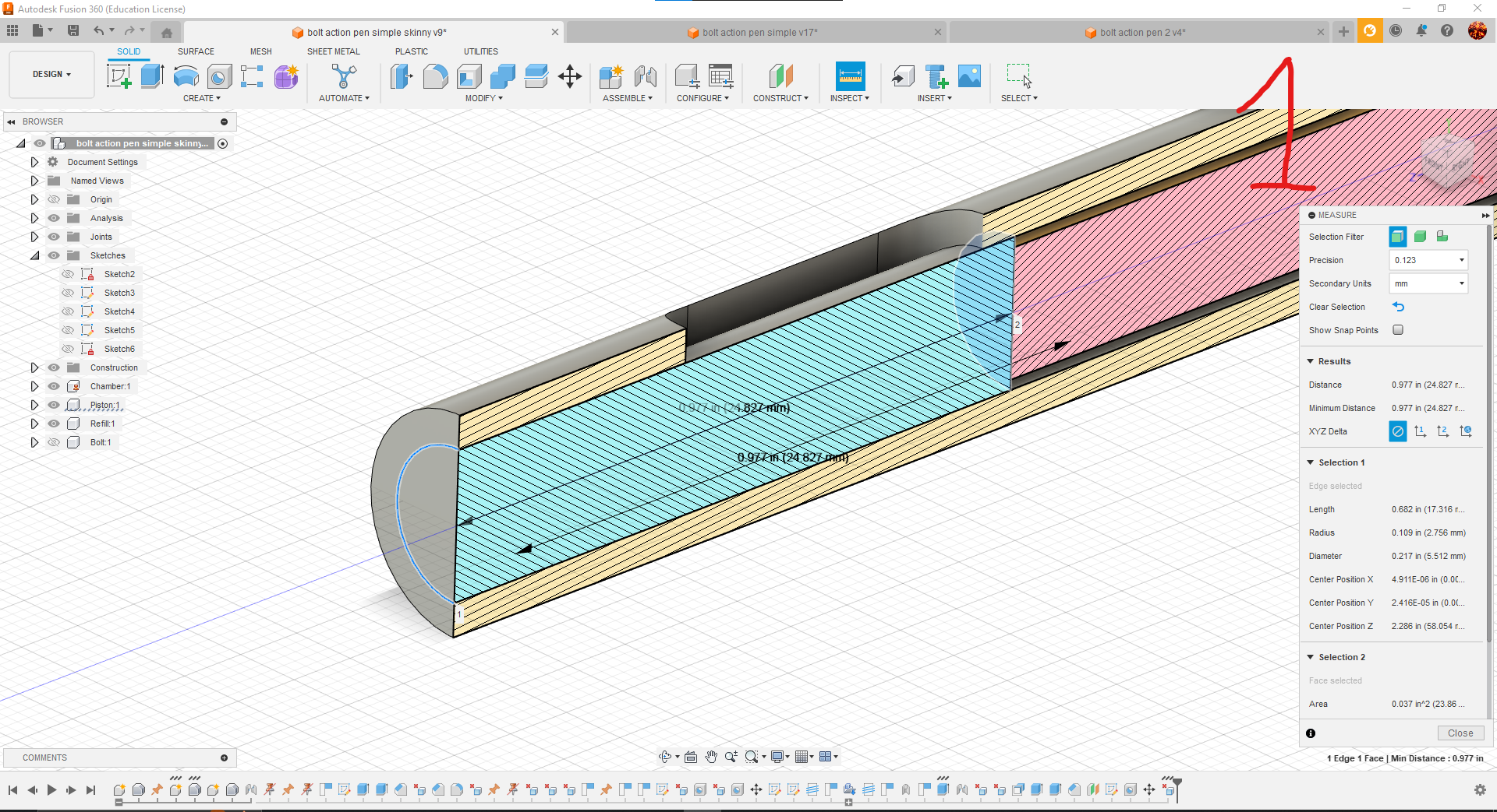 CAD, CAM, and CNC: a Bolt Action Pen : 7 Steps (with Pictures ...