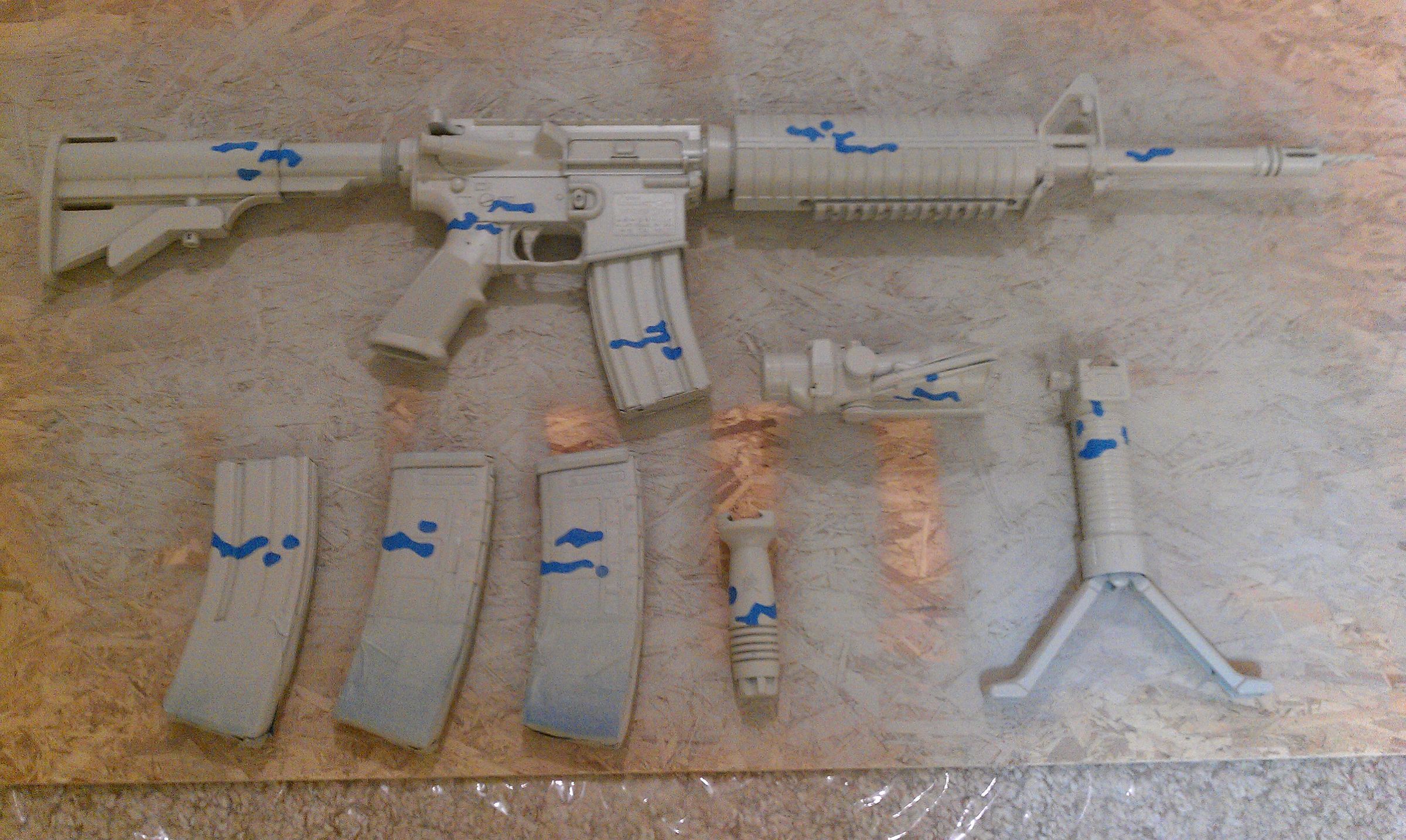 Paint Your AR 15 Multicam : 10 Steps - Instructables