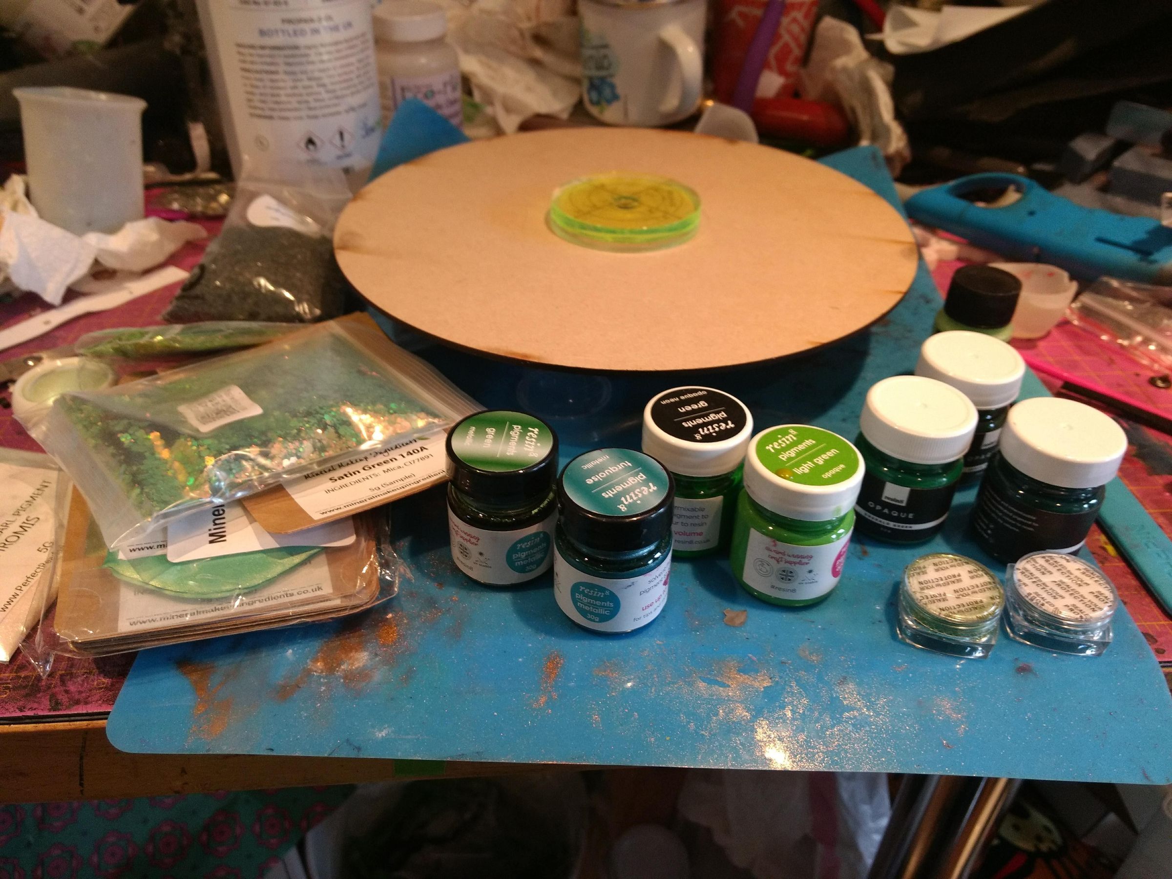 Green Chaos Clock : 12 Steps (with Pictures) - Instructables