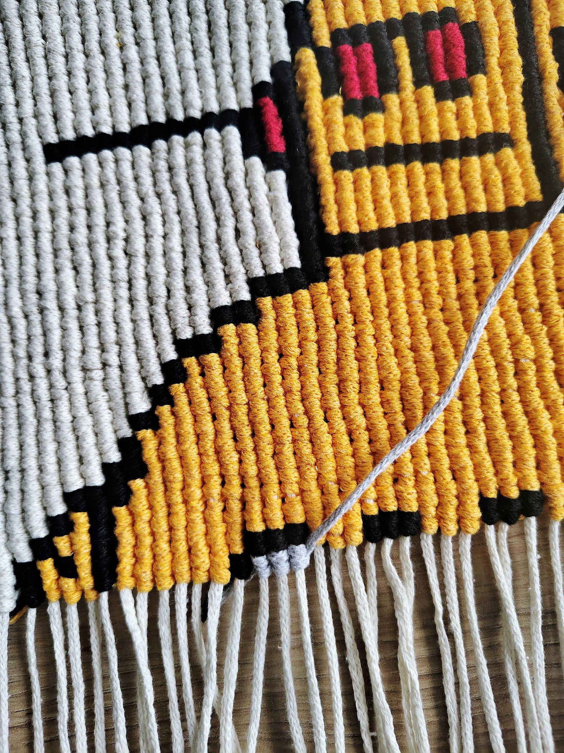 Making an Instructables Robot Macrame Wall Hanging : 15 Steps (with Pictures) - Instructables