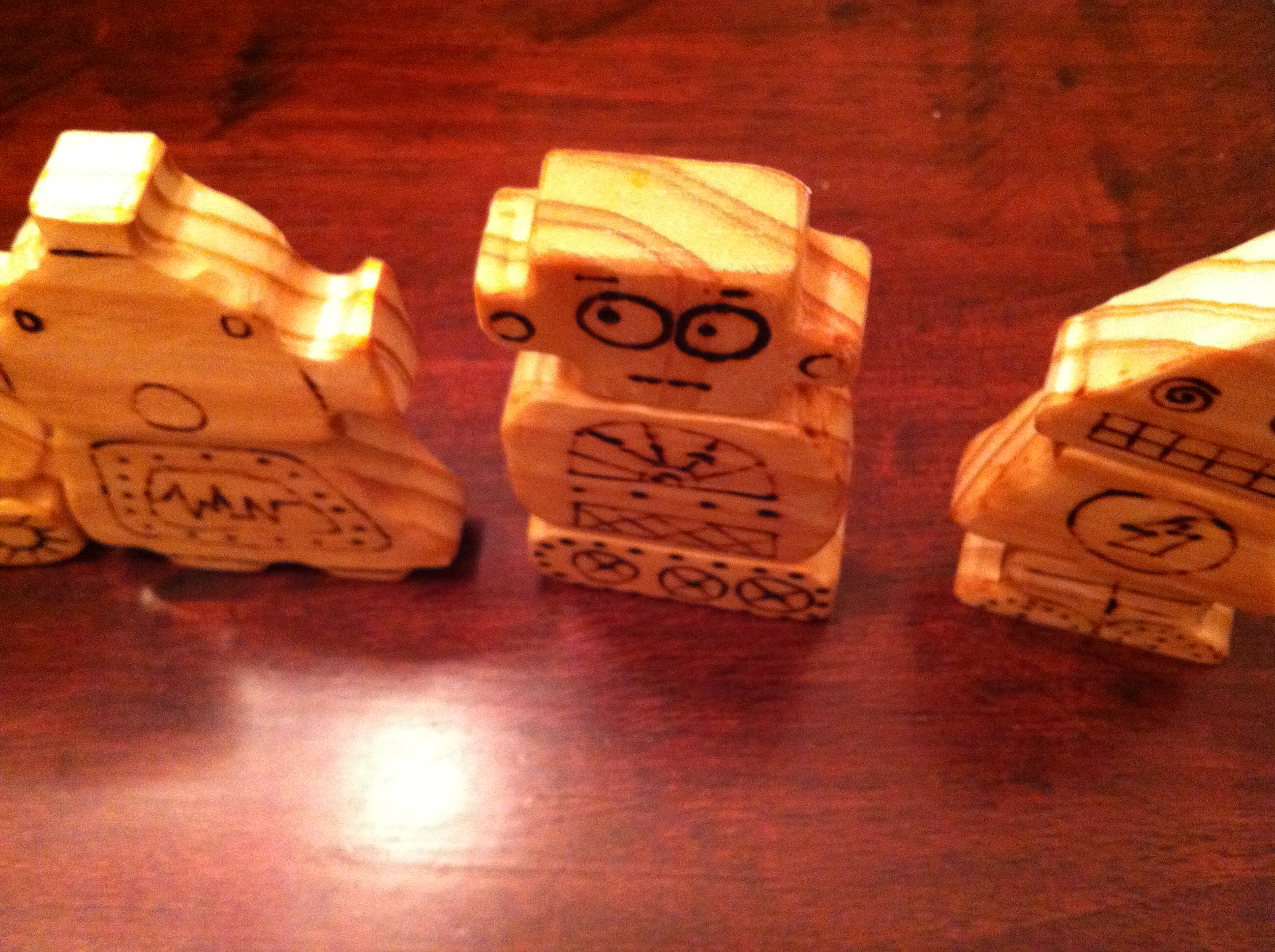 Wood Block Robots (with Pictures) - Instructables