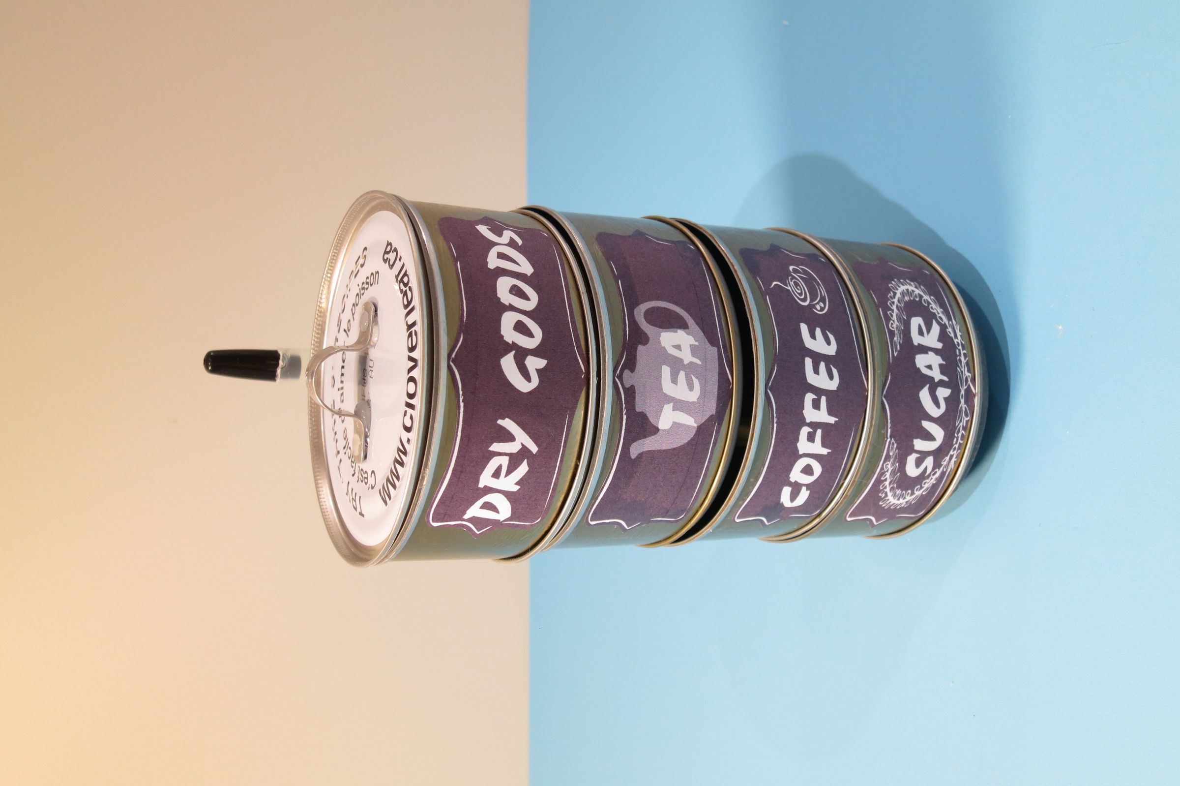 Tuna Can Swing Out Storage Tower : 17 Steps (with Pictures) - Instructables