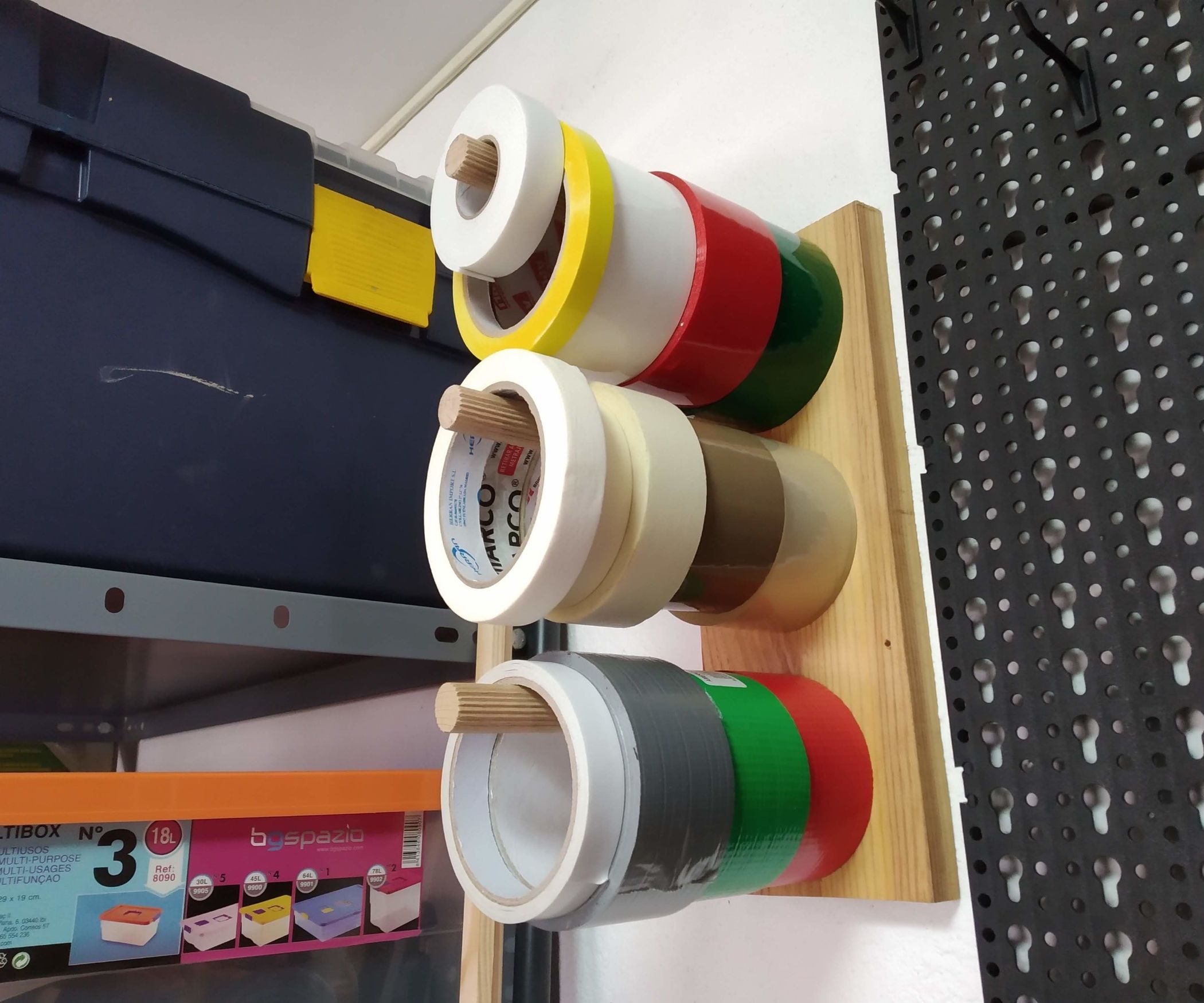 Tape Organizer : 3 Steps - Instructables