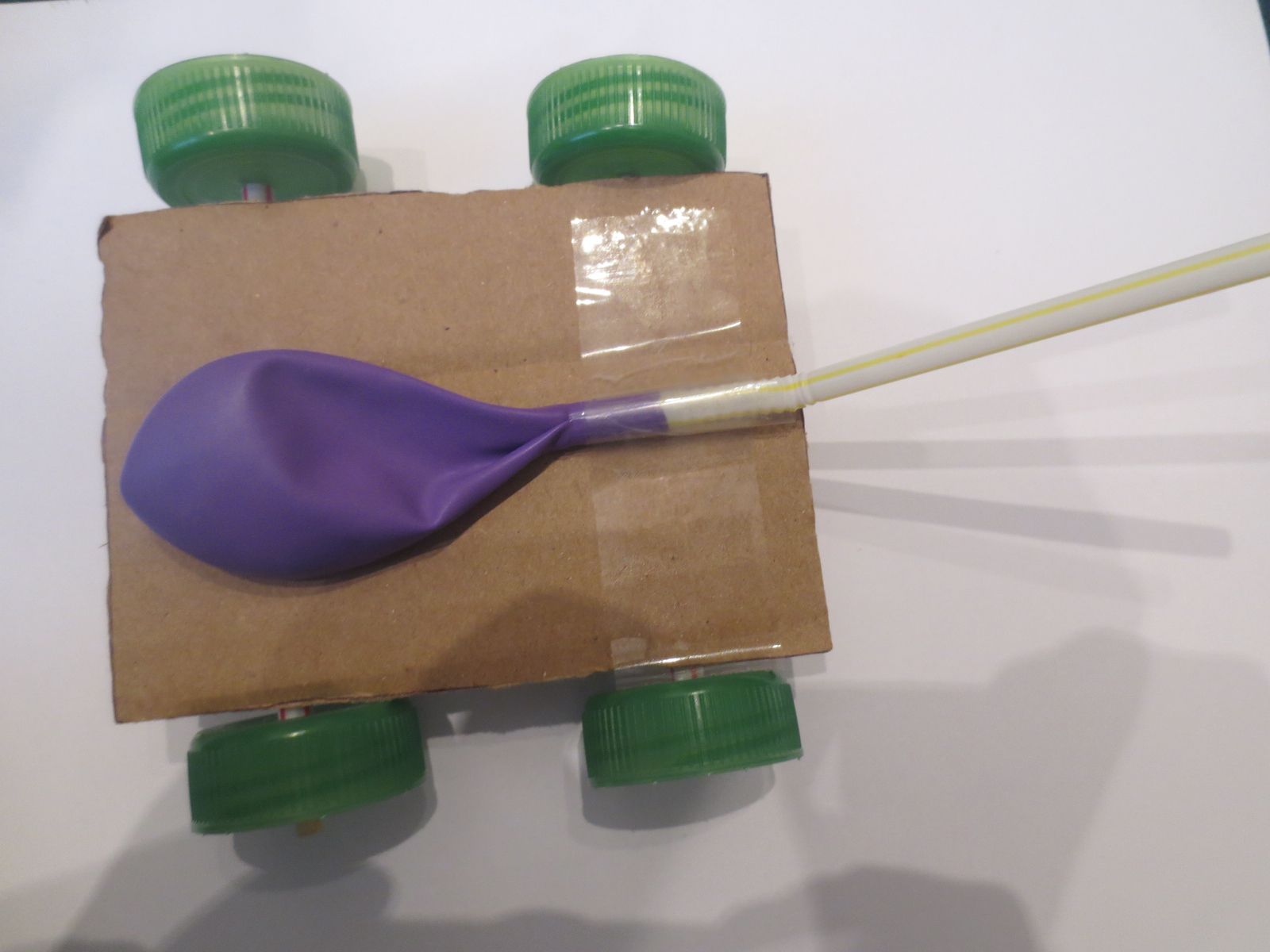 Jet Propelled Cardboard Car : 7 Steps - Instructables