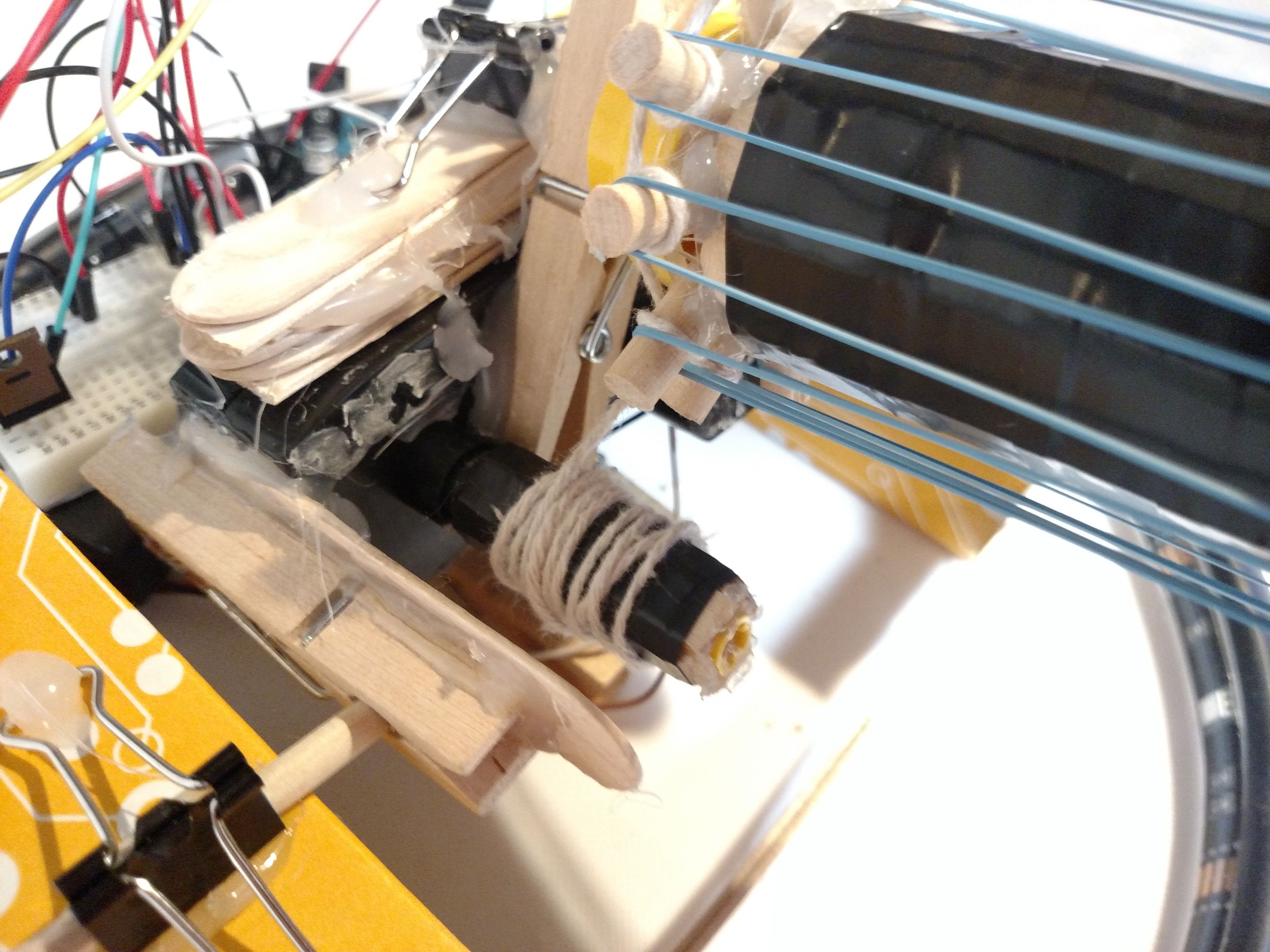 Rubber Band Gatling Gun Turret (Arduino) : 12 Steps - Instructables