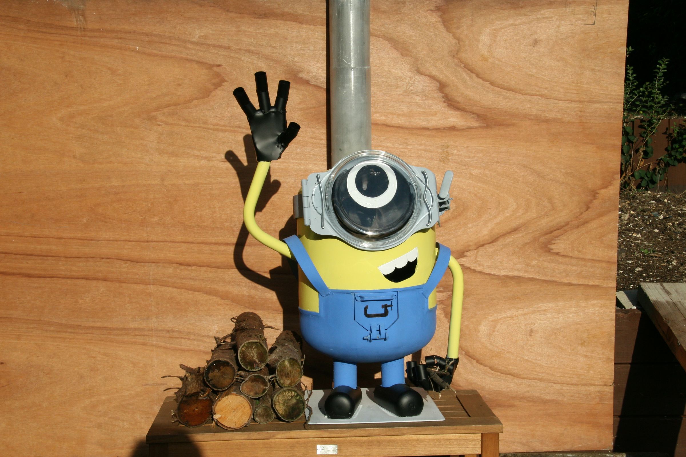 Minion Wood Burner : 13 Steps (with Pictures) - Instructables