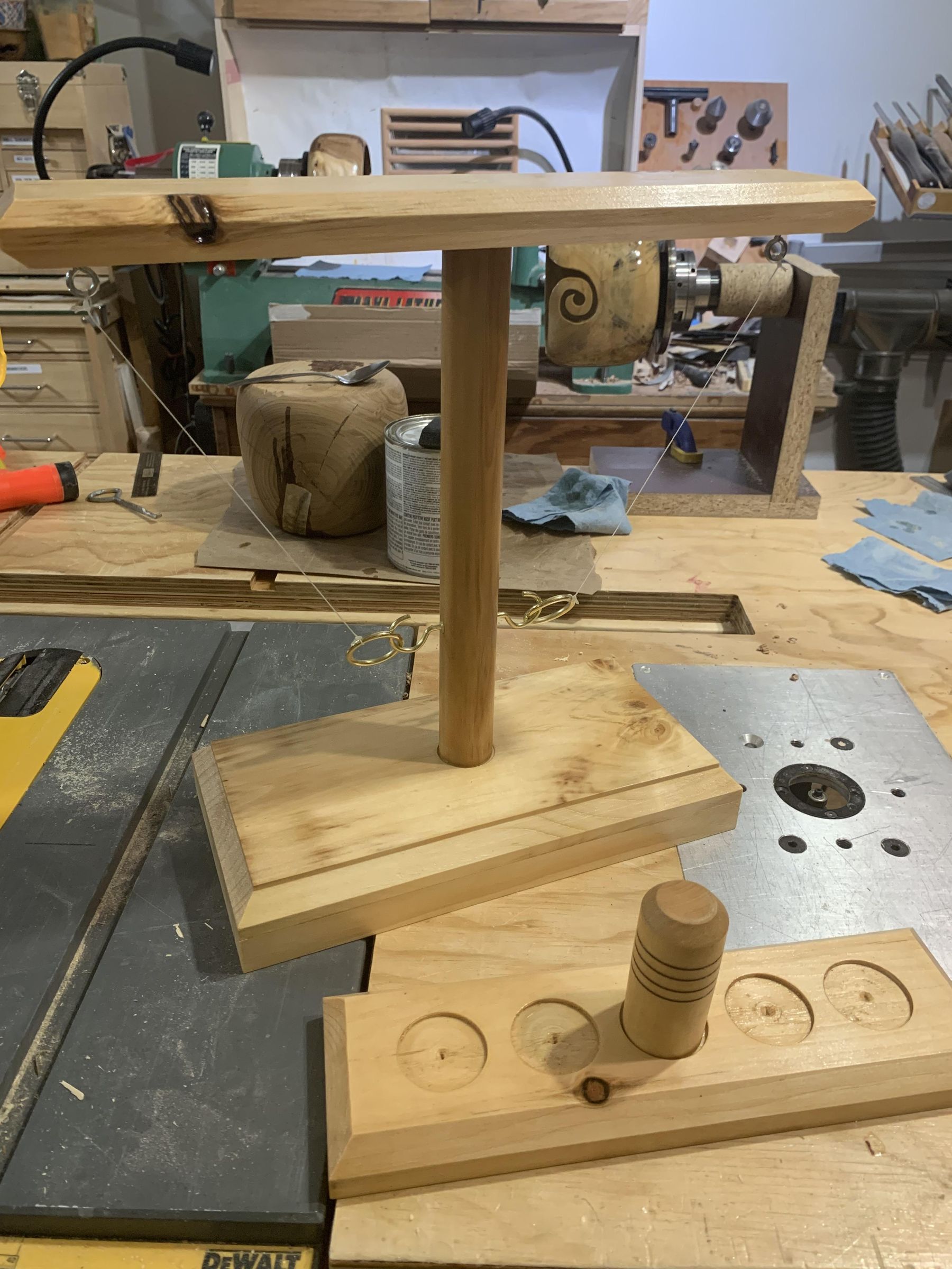 DIY Tabletop Hook and Ring Game W/Shot Ladder : 6 Steps (with Pictures ...