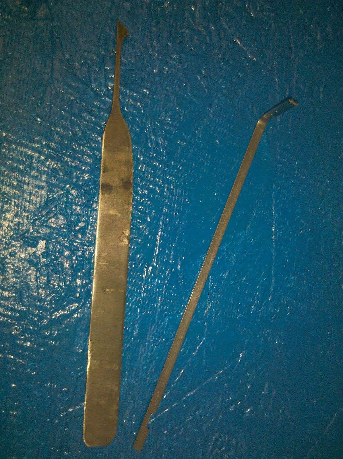 Make a Simple Lock Pick From an Old Hack Saw Blade : 3 Steps ...