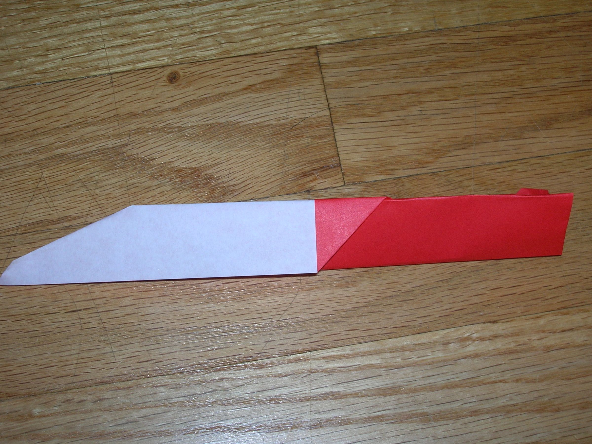 Origami Flip Knife!! : 9 Steps - Instructables