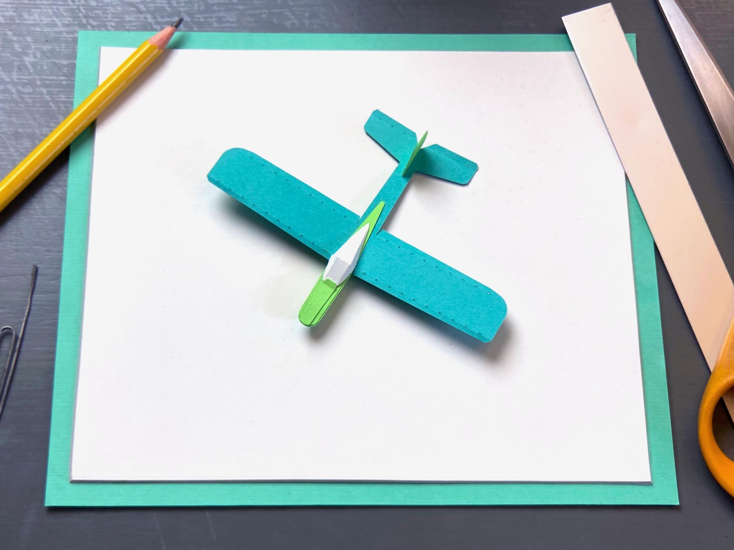 Micro Trainer Airplane Made of Card Stock : 7 Steps (with Pictures ...