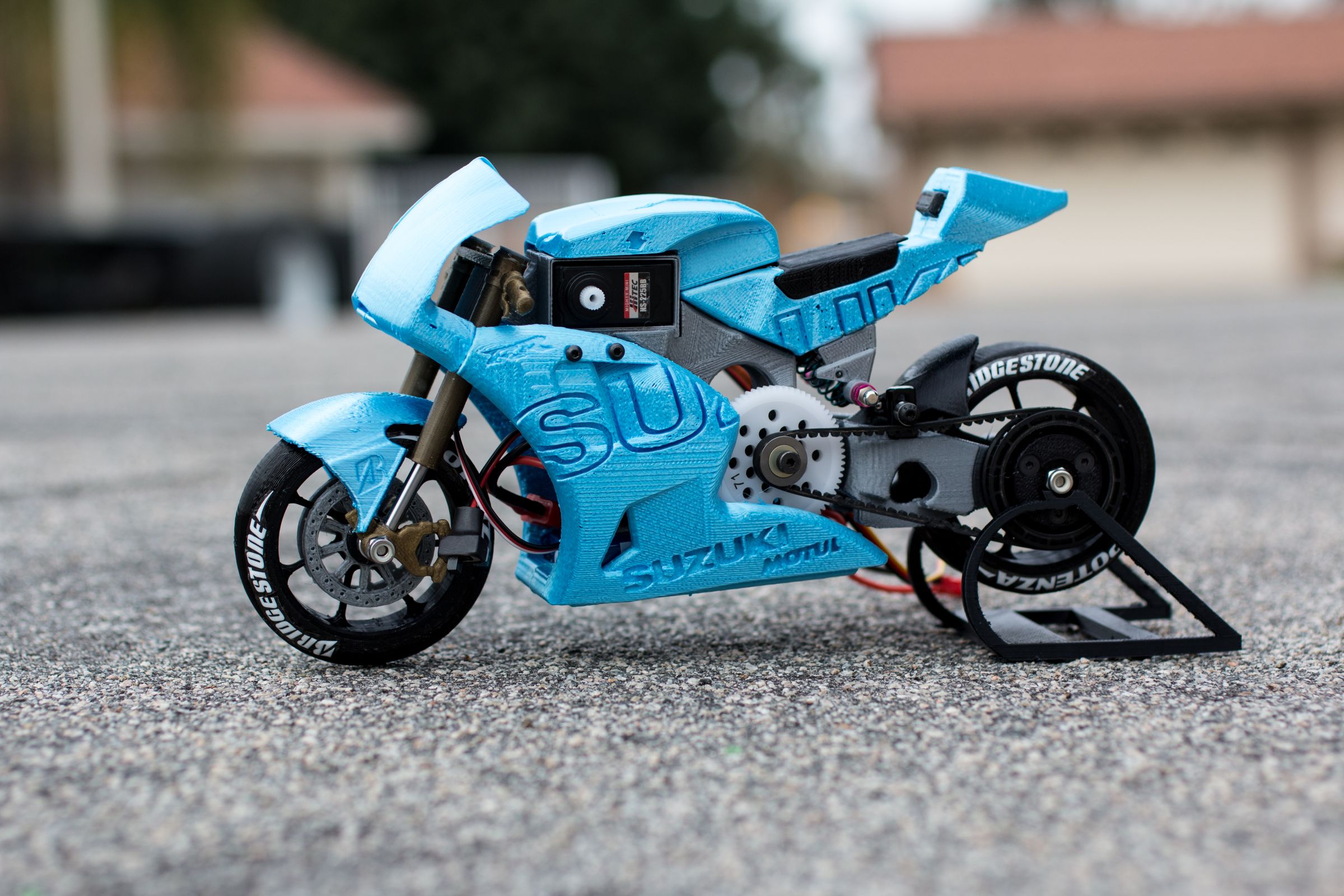 3d Printed RC Motorcycles: 2016 Ducati Draxter and 2016 Suzuki GSX-RR ...