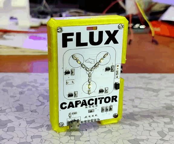 Flux Capacitor PCB Badge : 10 Steps (with Pictures) - Instructables