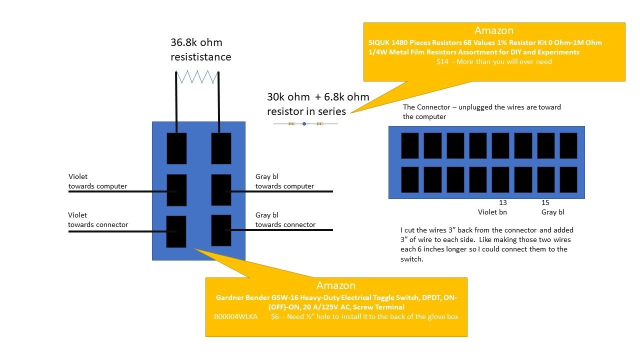 Quick Fix (workaround) Ford Fusion AC Evap. Sensor : 7 Steps ...