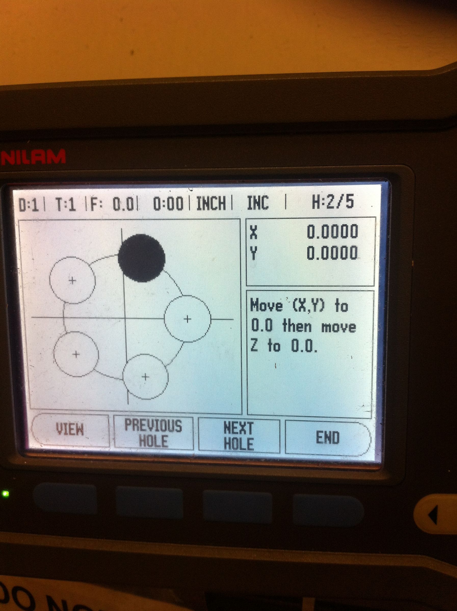 Using the DRO on the Vertical Mill to Drill a Perfect Circular Pattern ...
