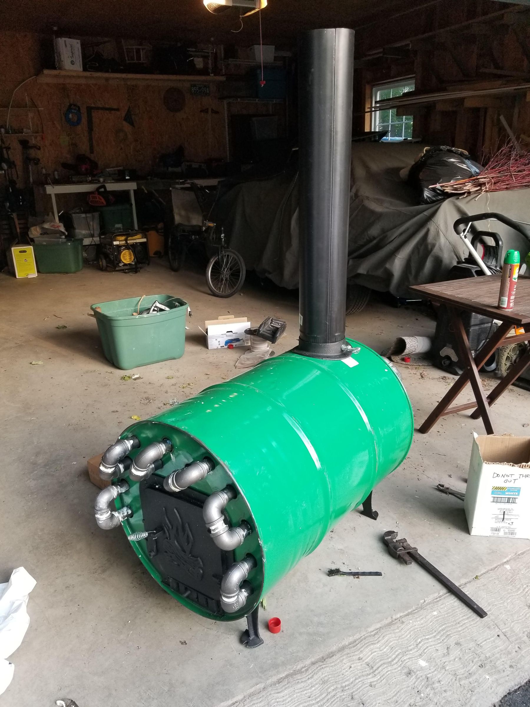 Wood Burning Pool Heater - Great for Suburban Pools : 8 Steps ...