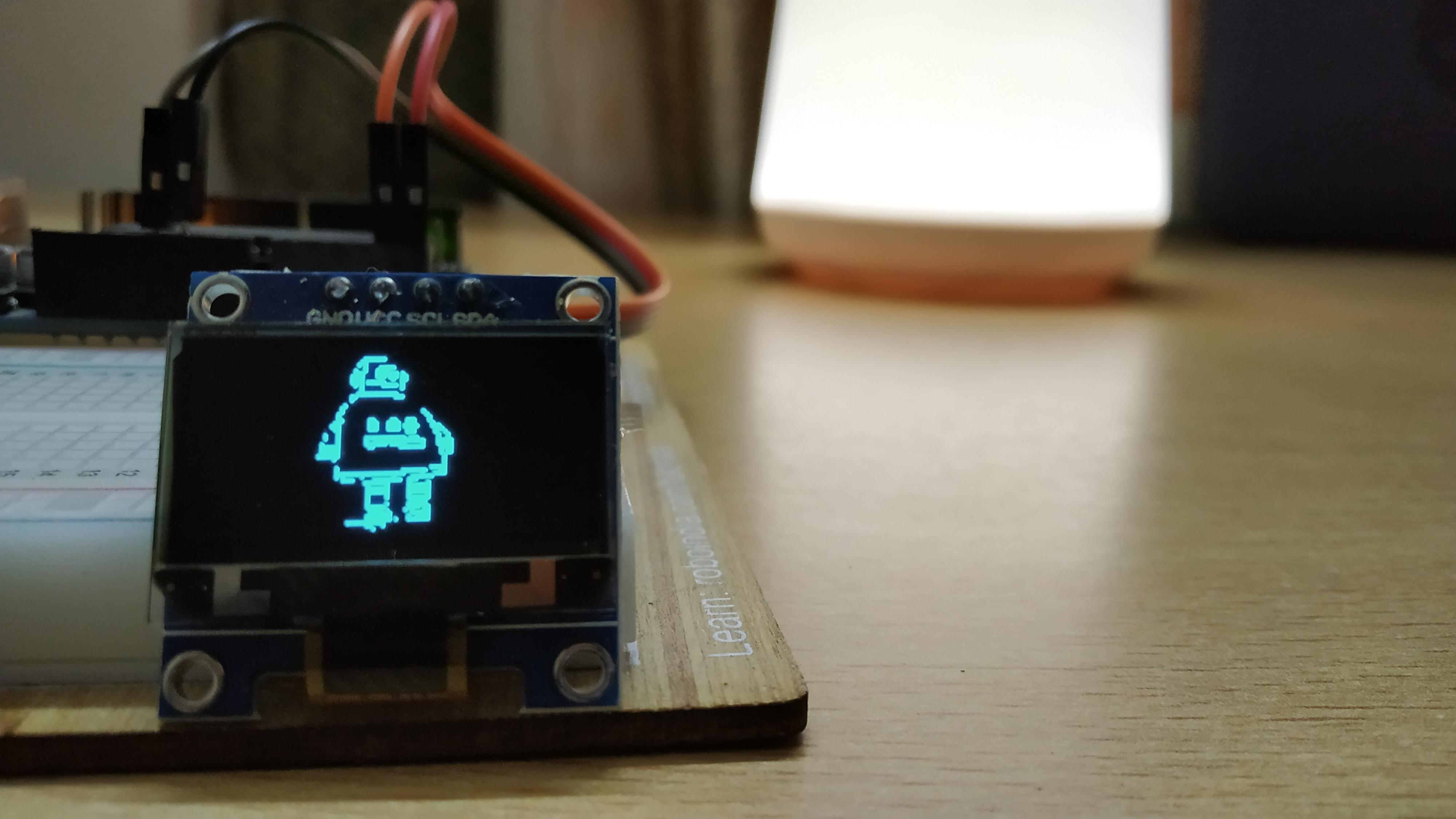 Display Images on OLED Display | Ft. Instructables Robot : 6 Steps ...