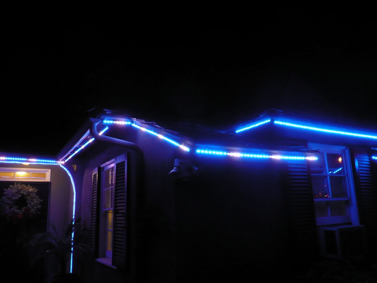 Permanent Digital LED House Holiday Lighting : 6 Steps (with Pictures ...