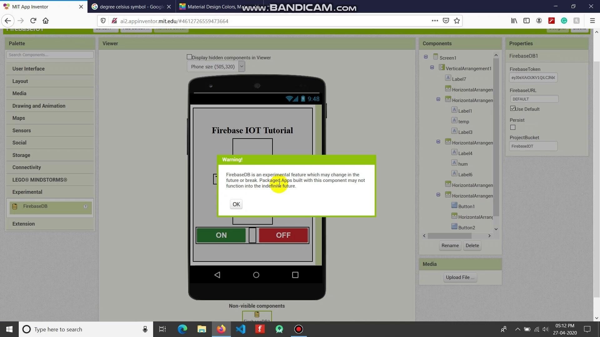 Iot Using Firebase And Nodemcu And Custom Android App 10 Steps Instructables