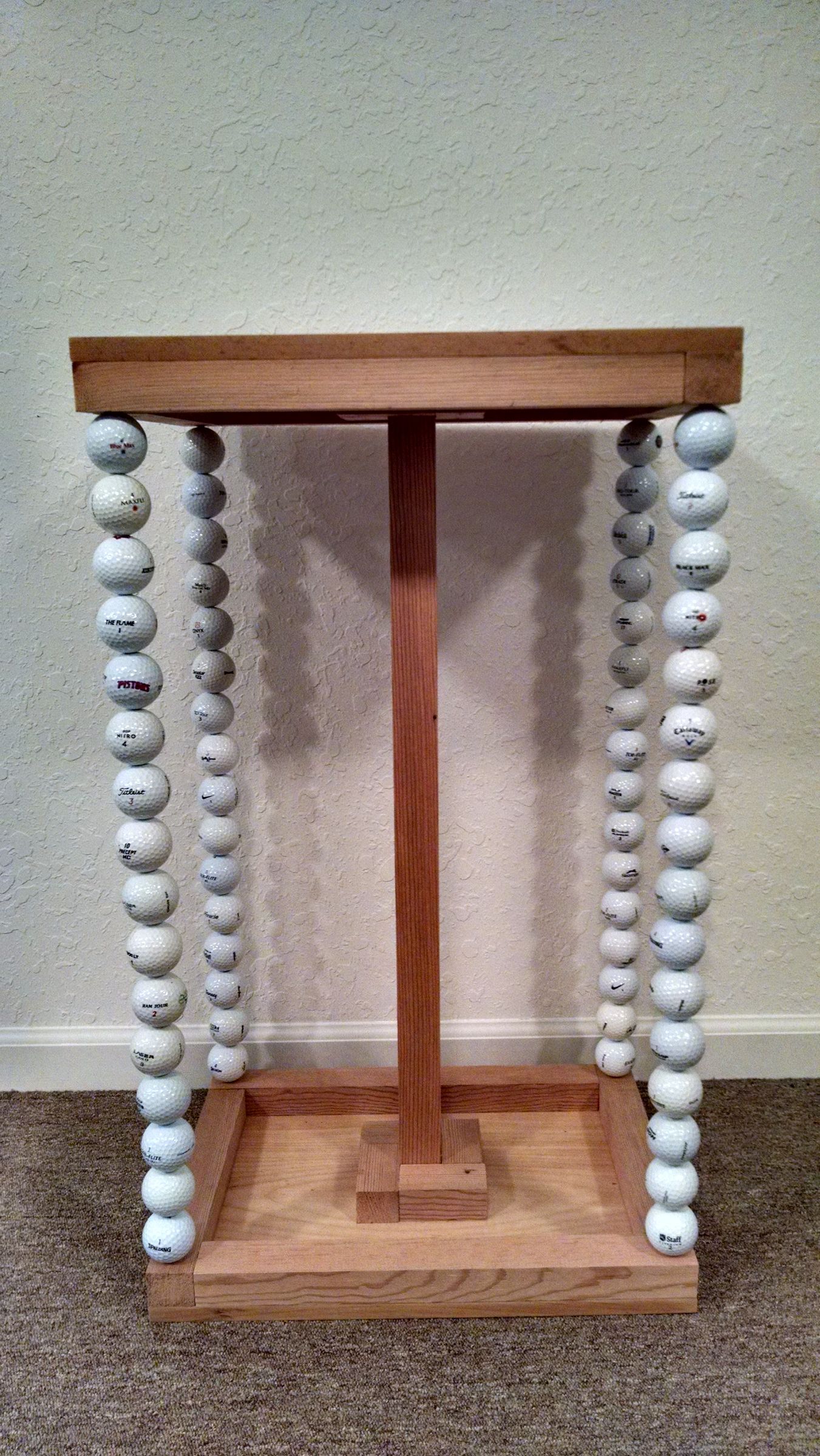 Golf Ball Table : 6 Steps - Instructables