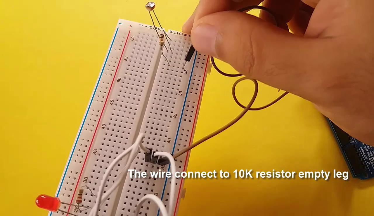 Arduino - Buzzer With LDR and LED : 5 Steps (with Pictures) - Instructables
