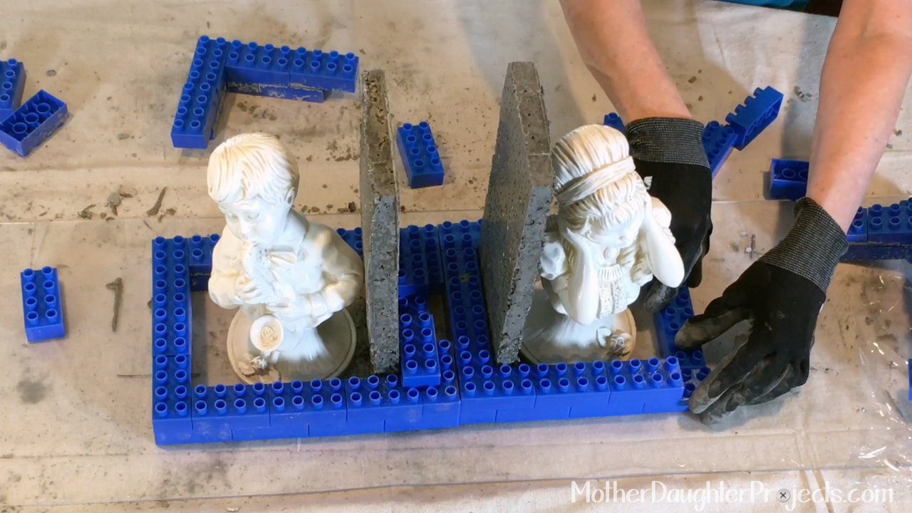 How to Make Concrete Bookends : 5 Steps (with Pictures) - Instructables