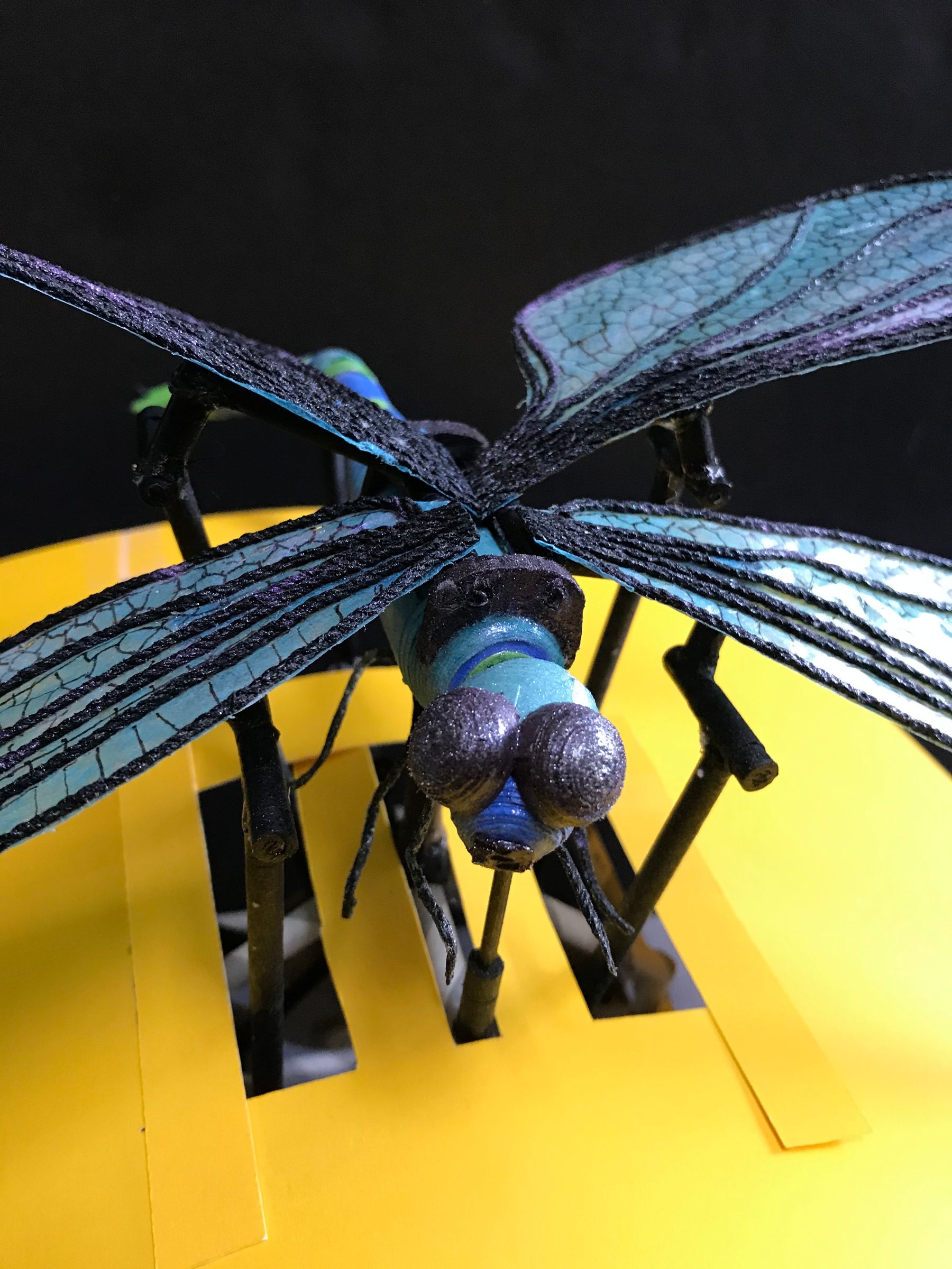 Paper Animatronic Dragonfly : 11 Steps (with Pictures) - Instructables