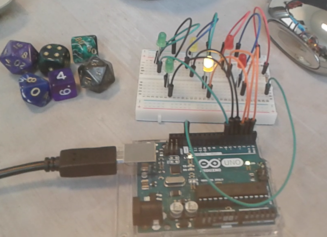 Arduino Project: Random Electronic Dice : 4 Steps (with Pictures ...