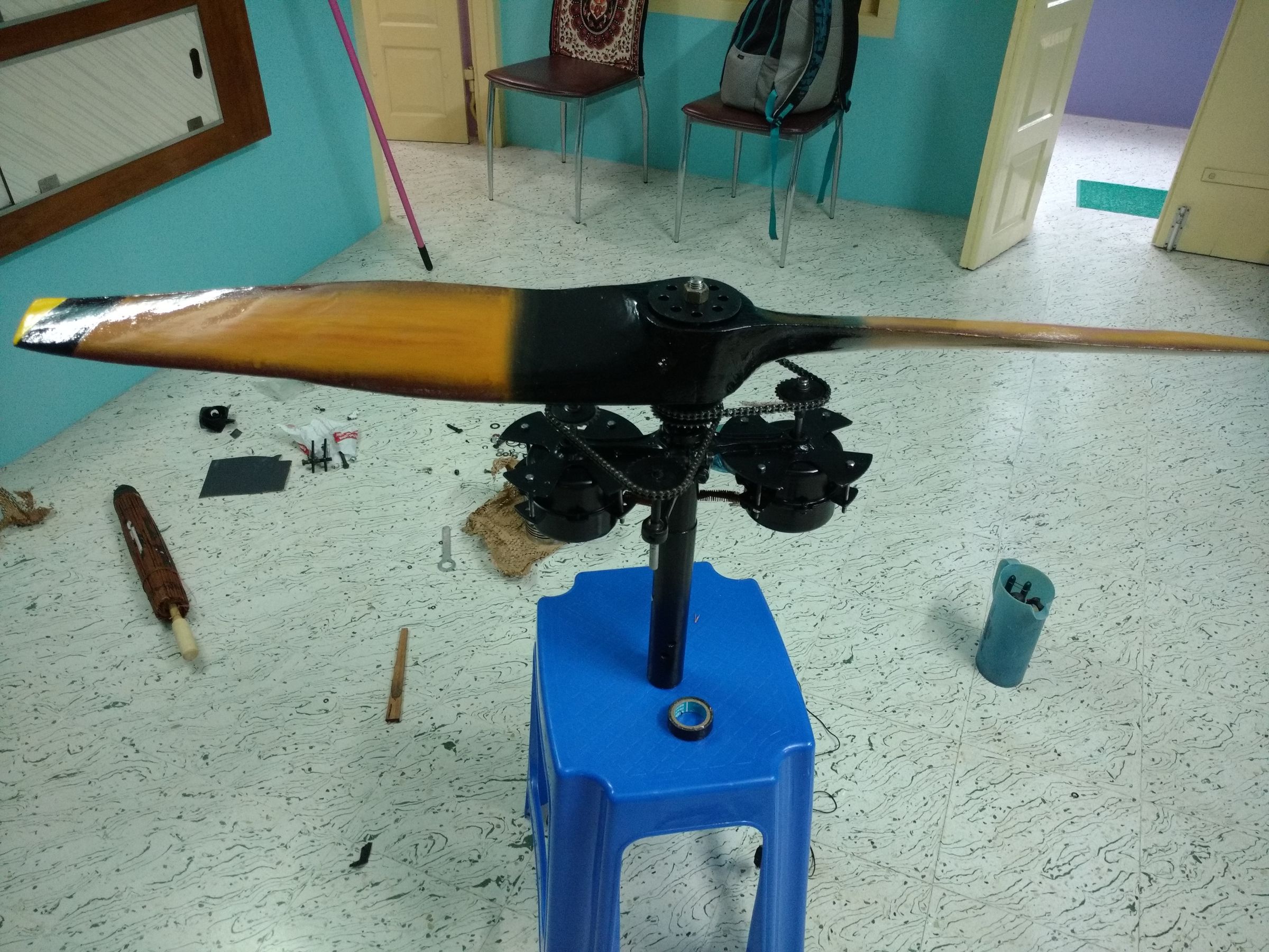 Propeller Mounted Ceiling Fan : 6 Steps (with Pictures) - Instructables