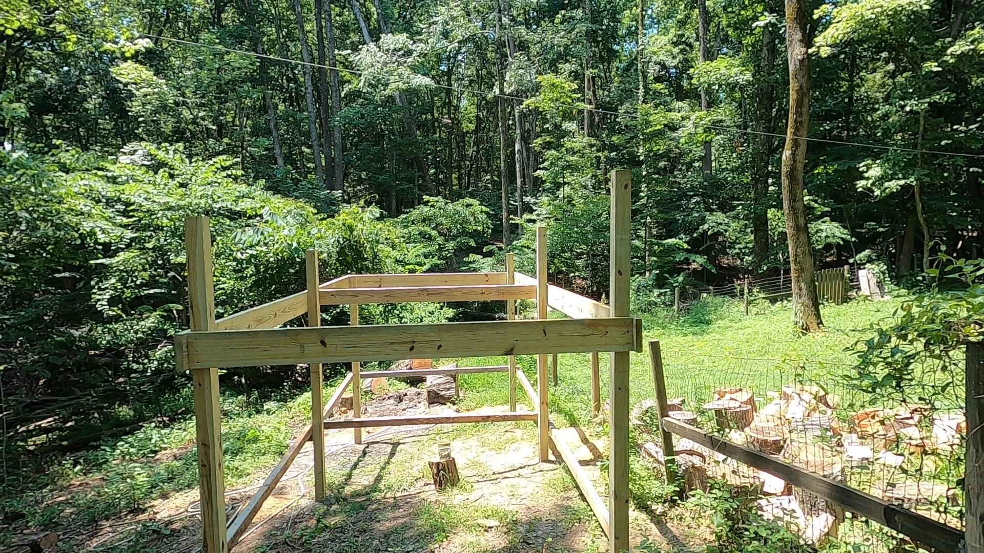 Backyard Treehouse With Zip Line, Trap Door, and Sliding Door : 25 ...