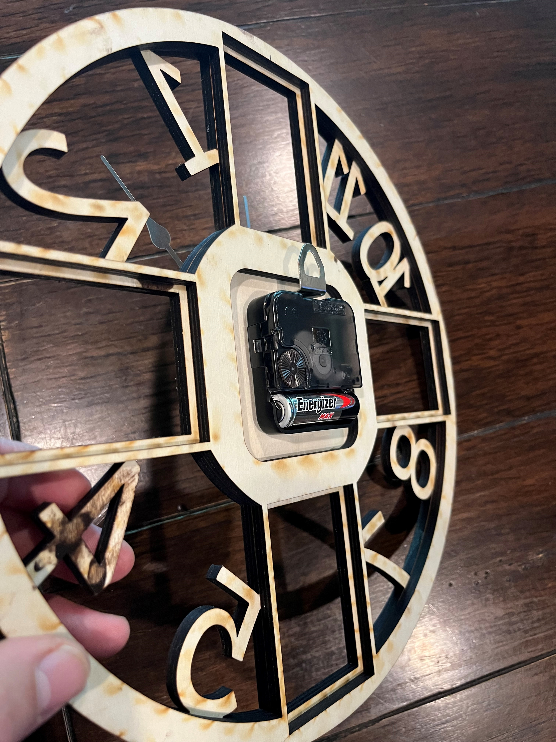 Custom Wooden Clock With Incorporated Picture Frames : 15 Steps (with Pictures) - Instructables