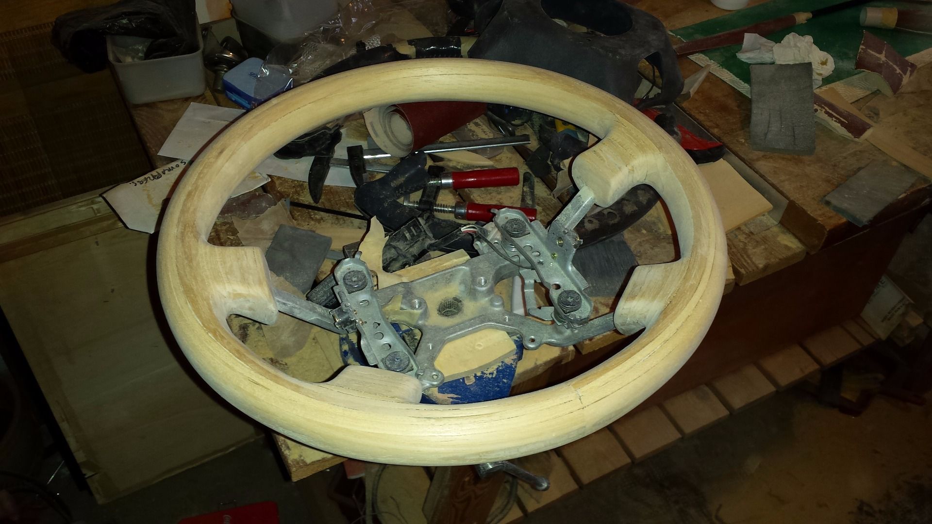 Rebuild a Steering Wheel With Wood : 15 Steps (with Pictures ...