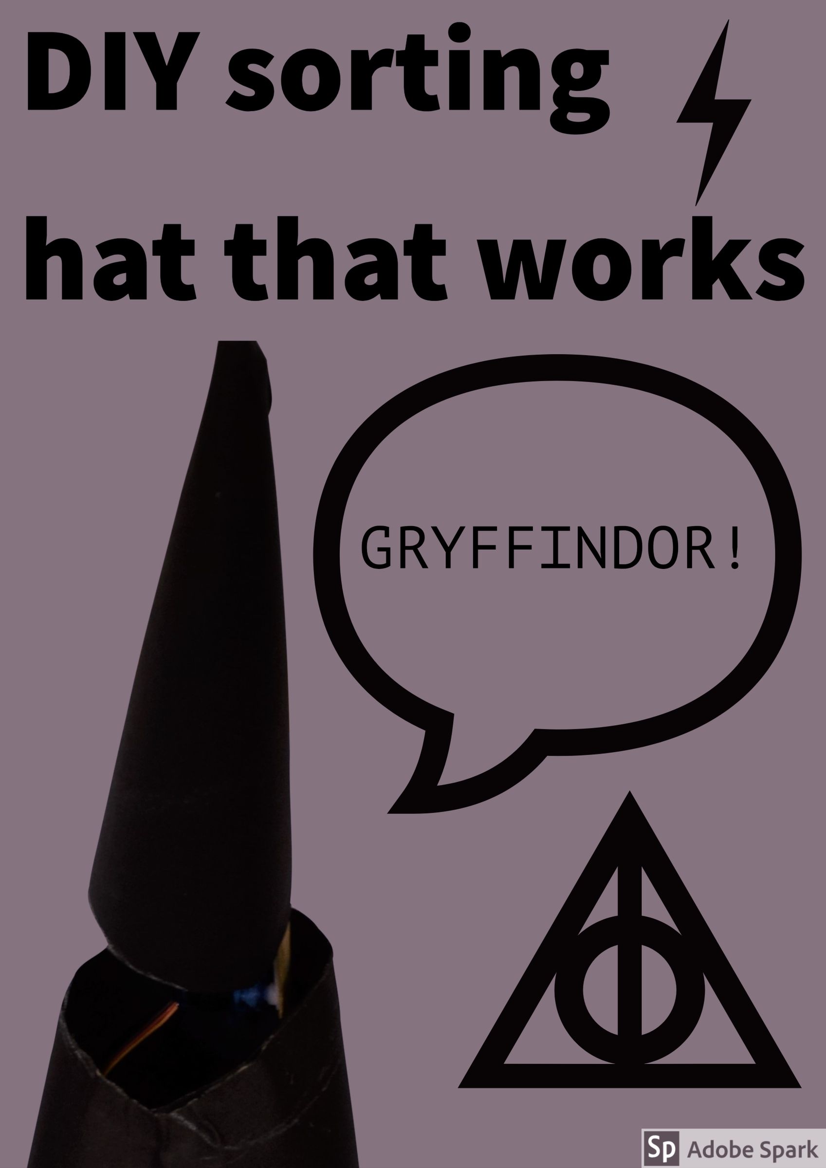 Working Sorting Hat From Harry Potter : 8 Steps - Instructables