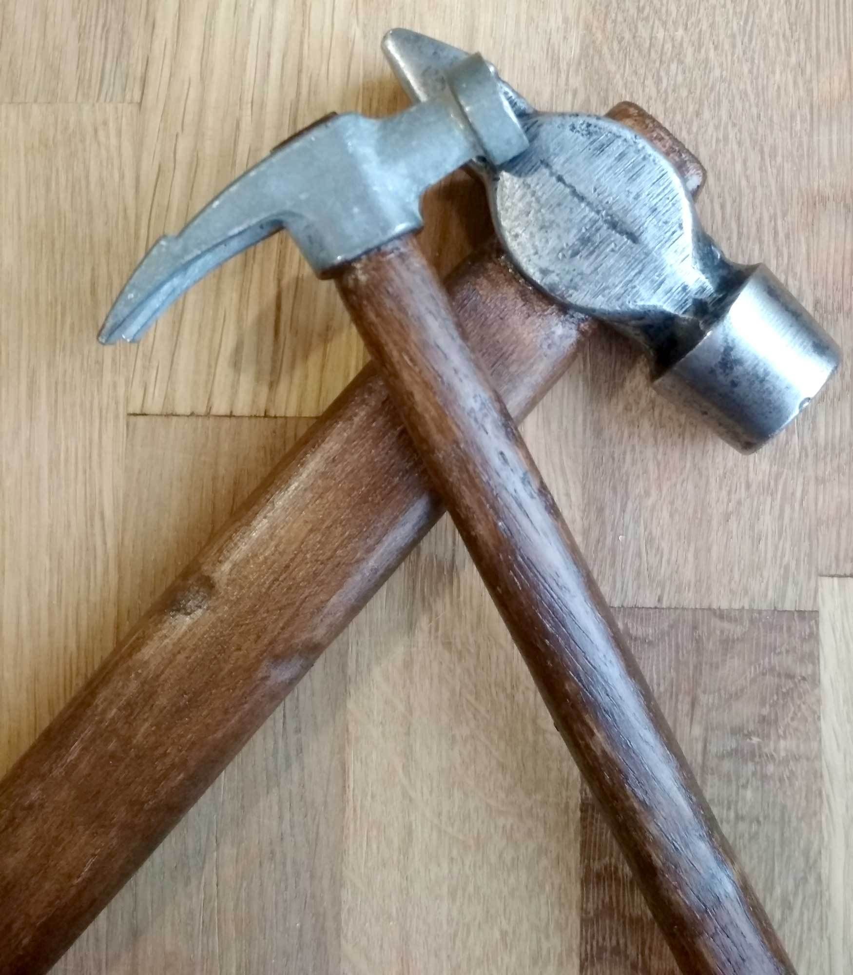 New Handles for Two Hammers : 4 Steps - Instructables