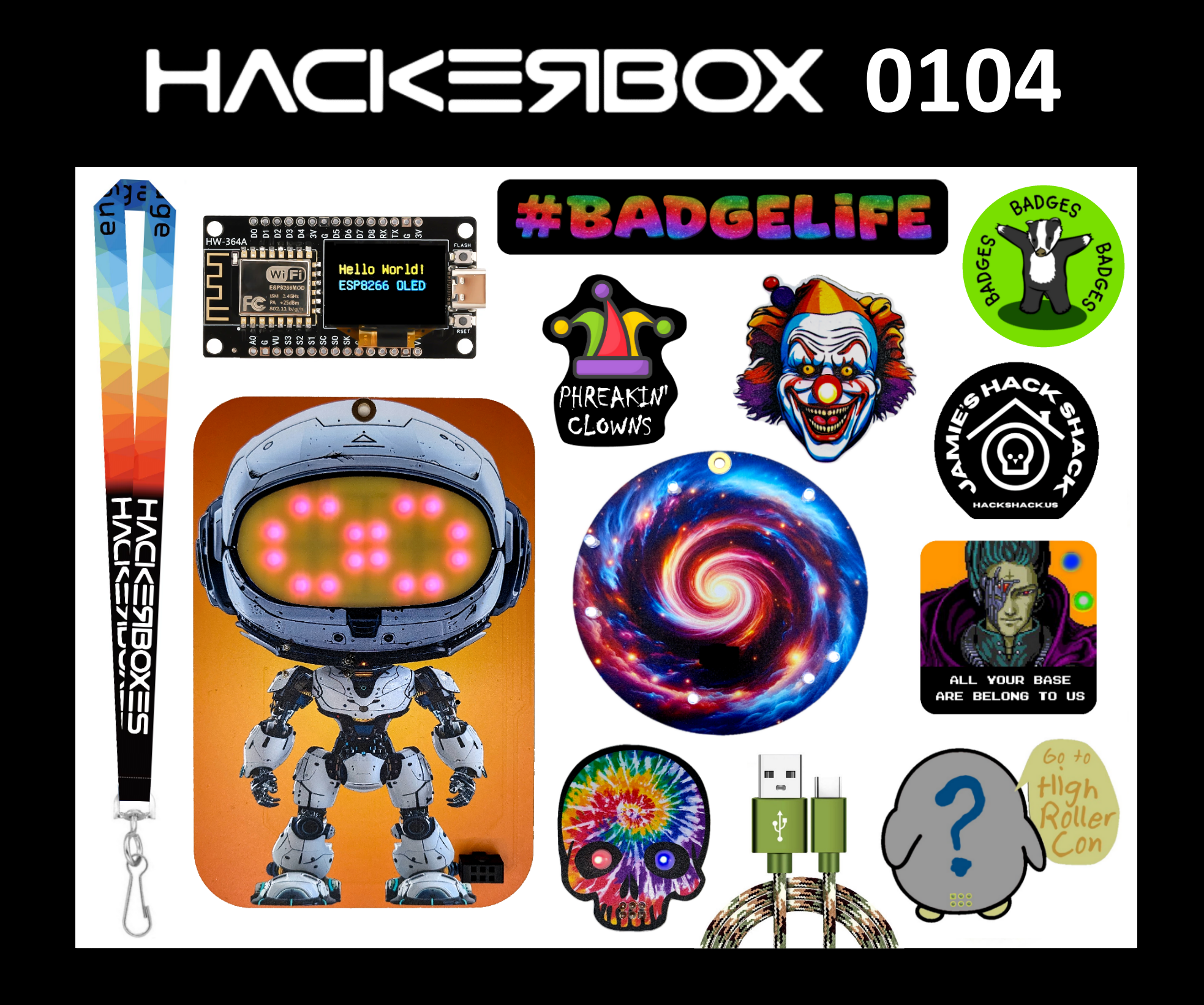 HackerBox 0104: Engage : 10 Steps - Instructables
