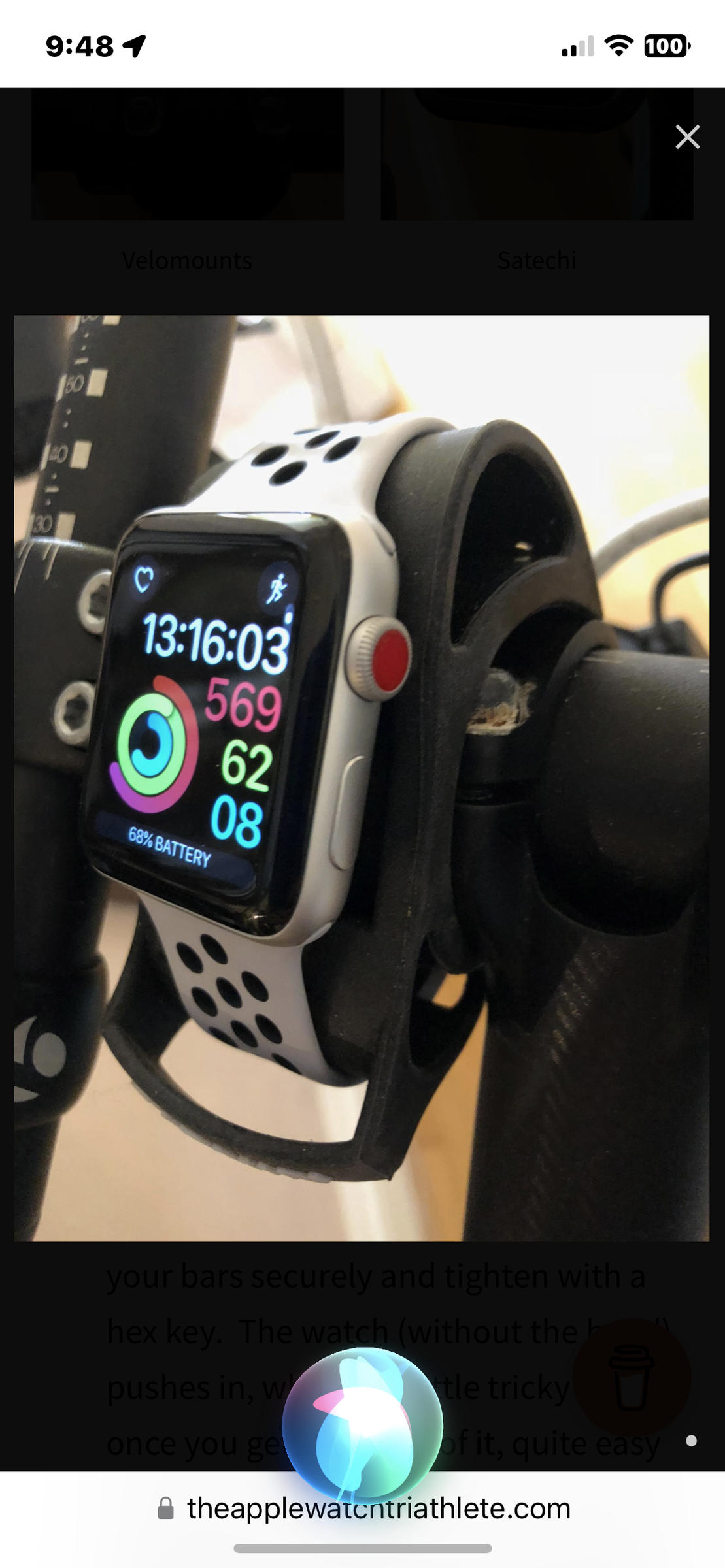 Apple Watch Bike Mount : 4 Steps - Instructables