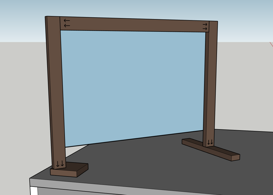 DIY Teacher Desk Shield for Writing Conferences : 7 Steps (with ...