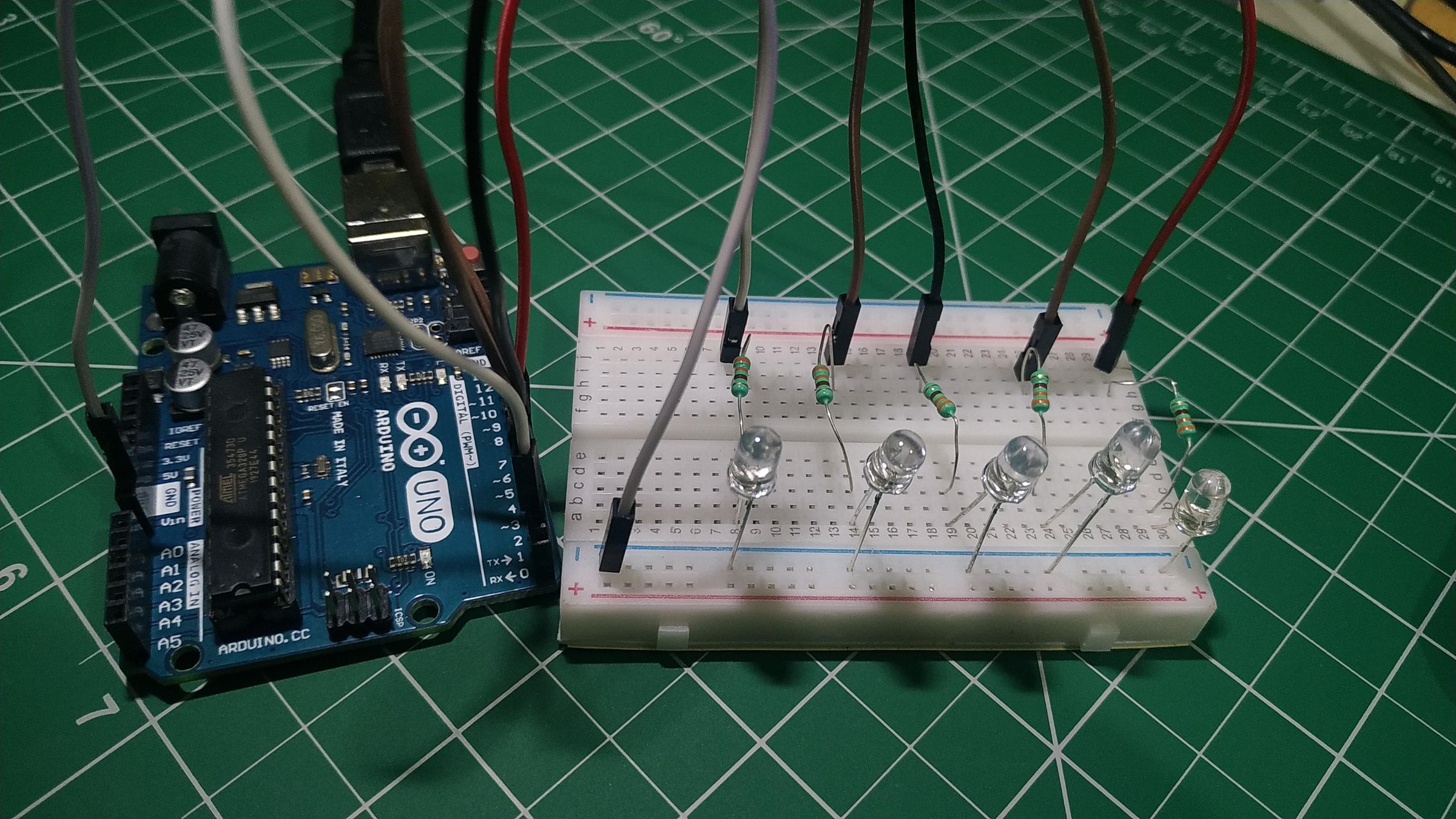 LED Interfacing With Arduino UNO With Port Registers : 4 Steps ...